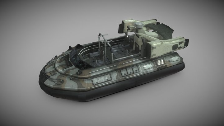 Hovercraft 3D models - Sketchfab
