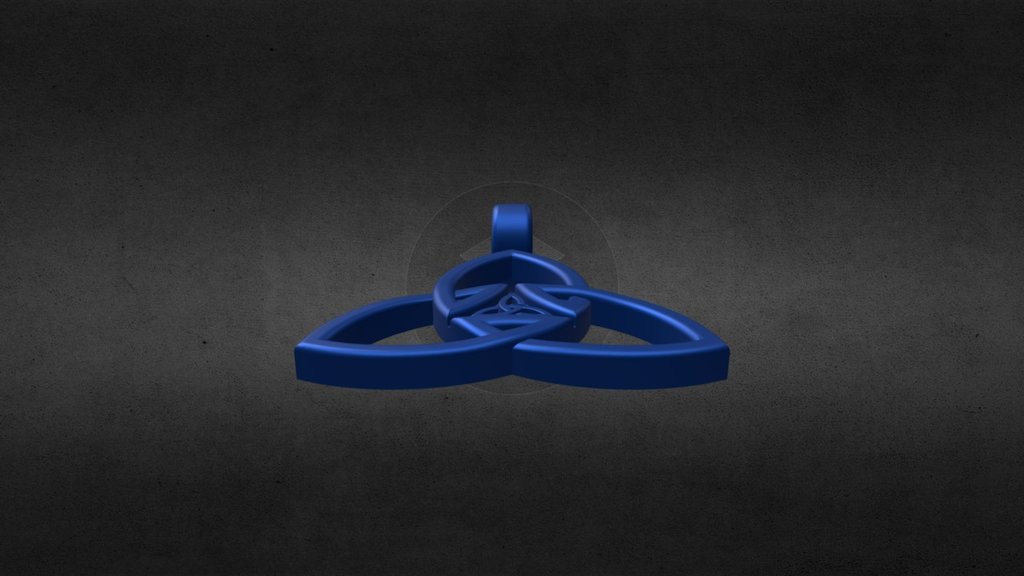 Trinity Pendant - 3D model by norma3dmod [bc96c7a] - Sketchfab