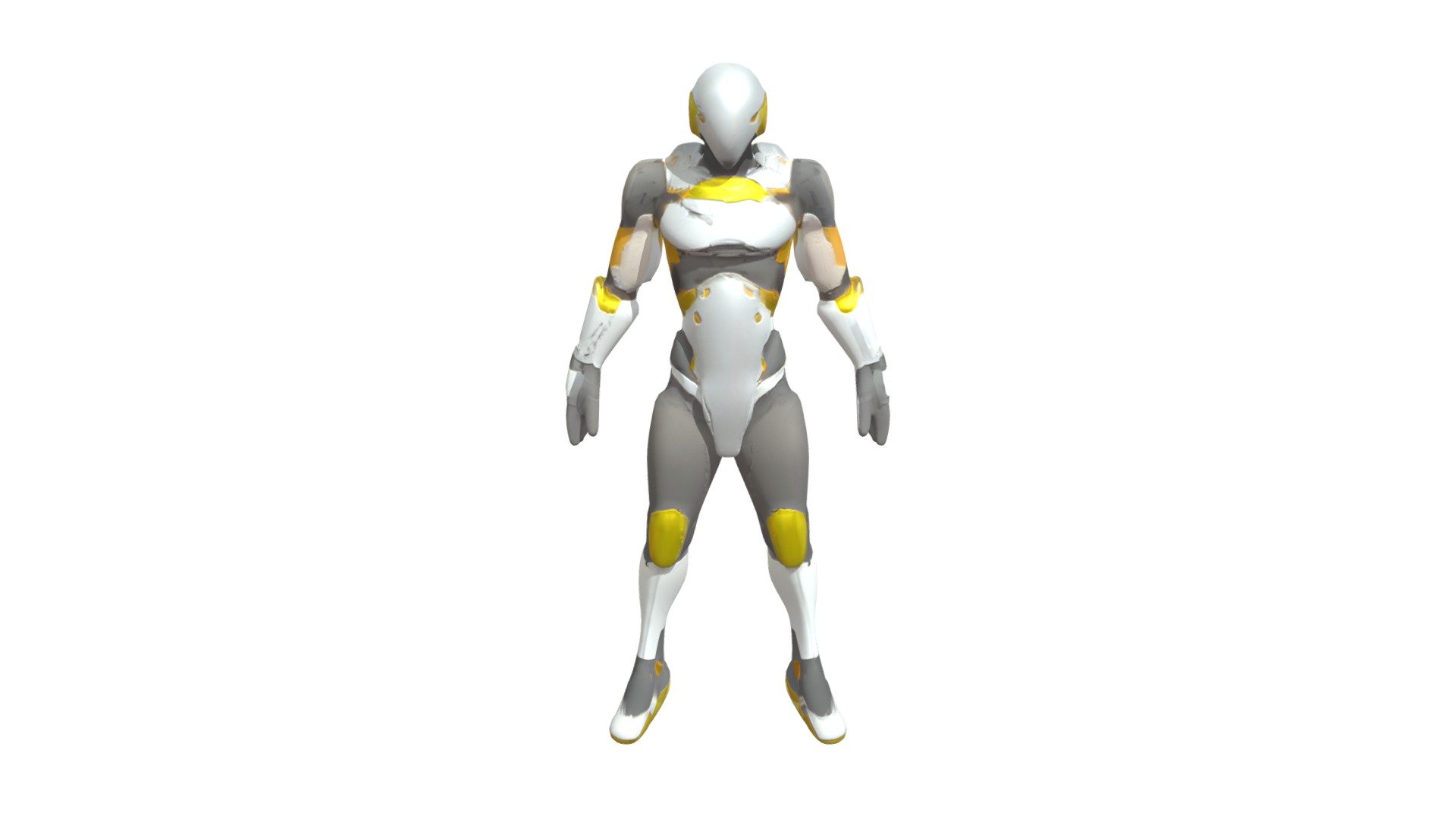 Android-like humanoid - 3D model by justinwhitney3 [bc979db] - Sketchfab