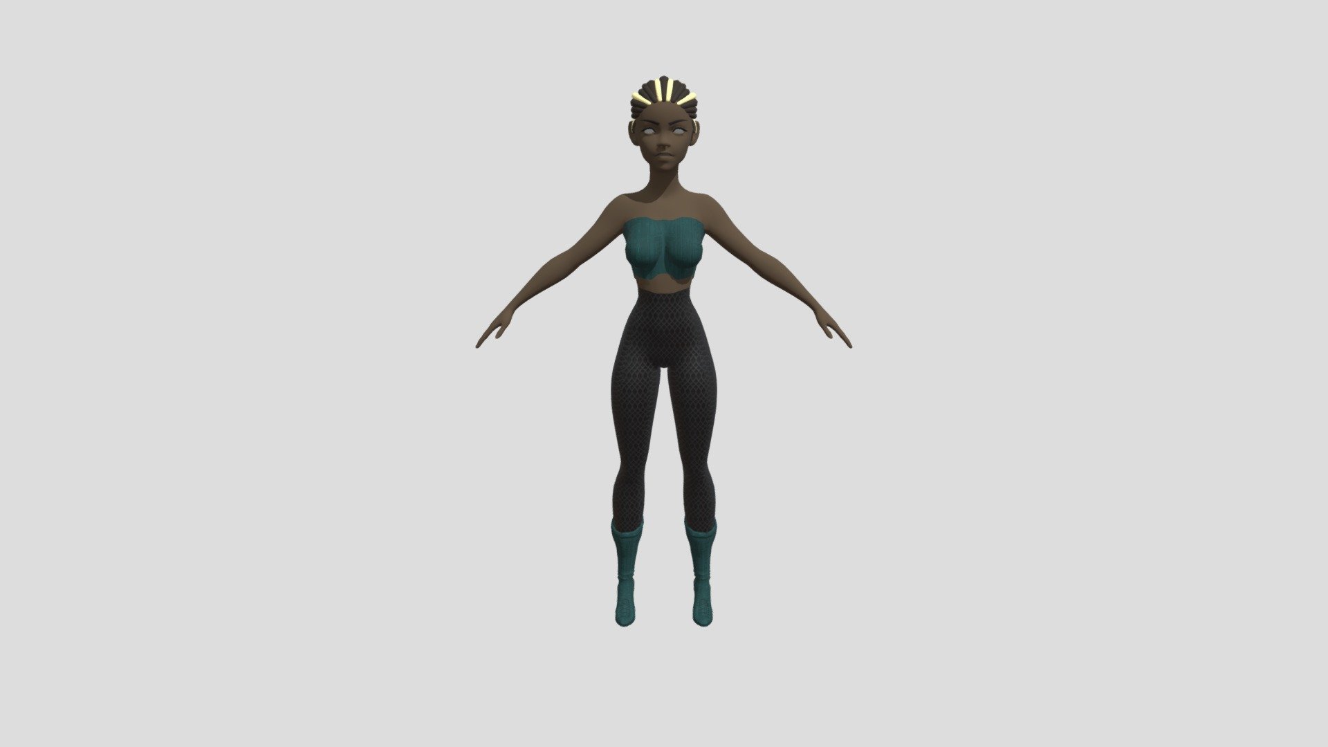 The Beautiful-Monica M. - 3D model by Malbeasy [bc983de] - Sketchfab
