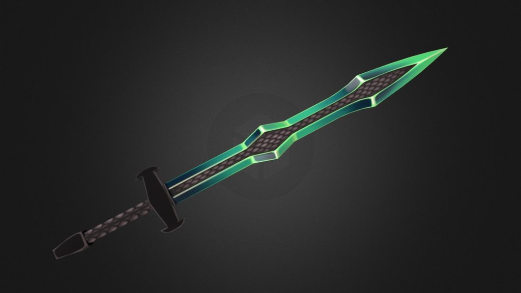 Jade Blade - 3D model by JLawls [bc98e07] - Sketchfab