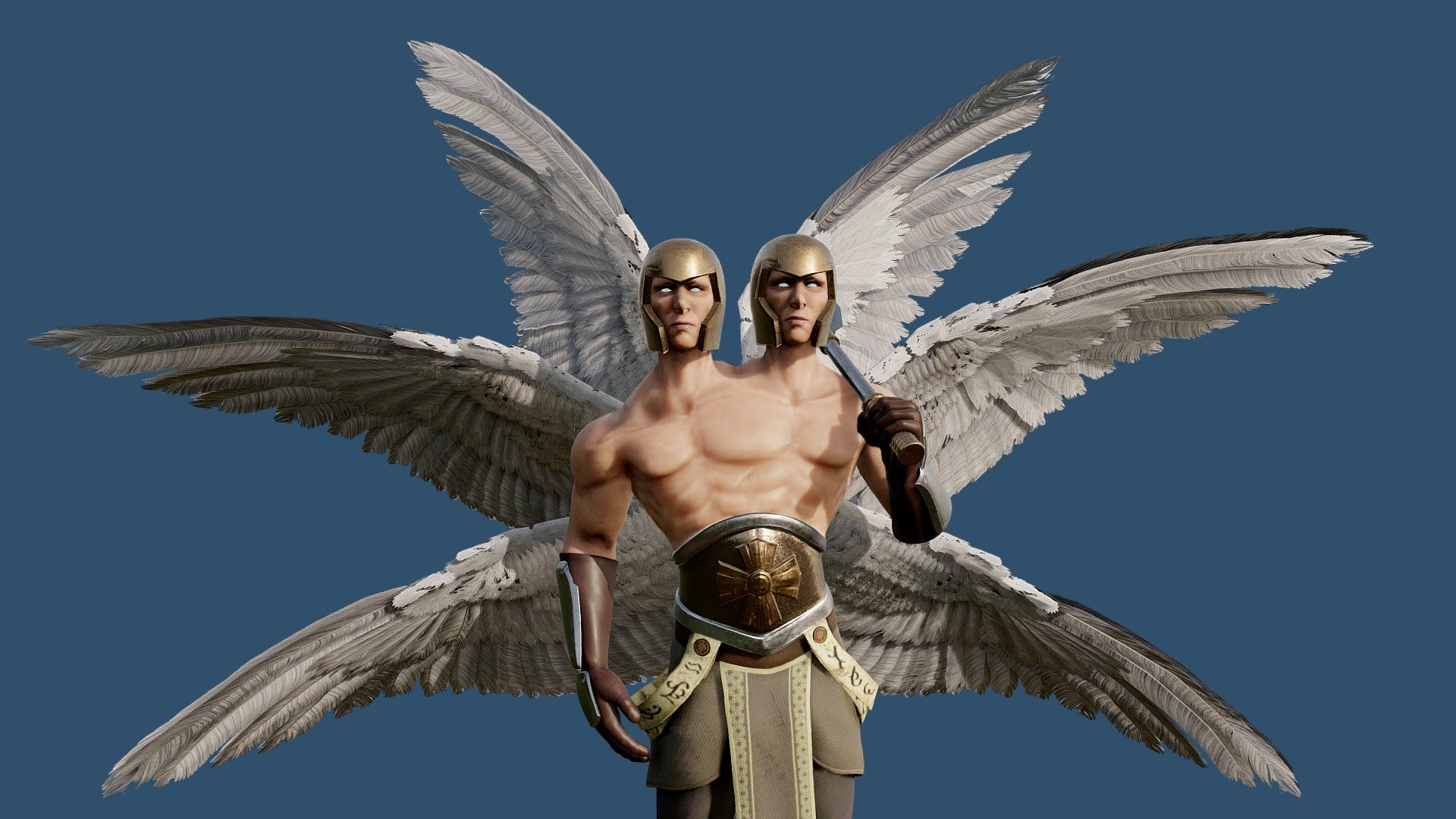 Angel Avatar - 3D model by Xill [bc99666] - Sketchfab