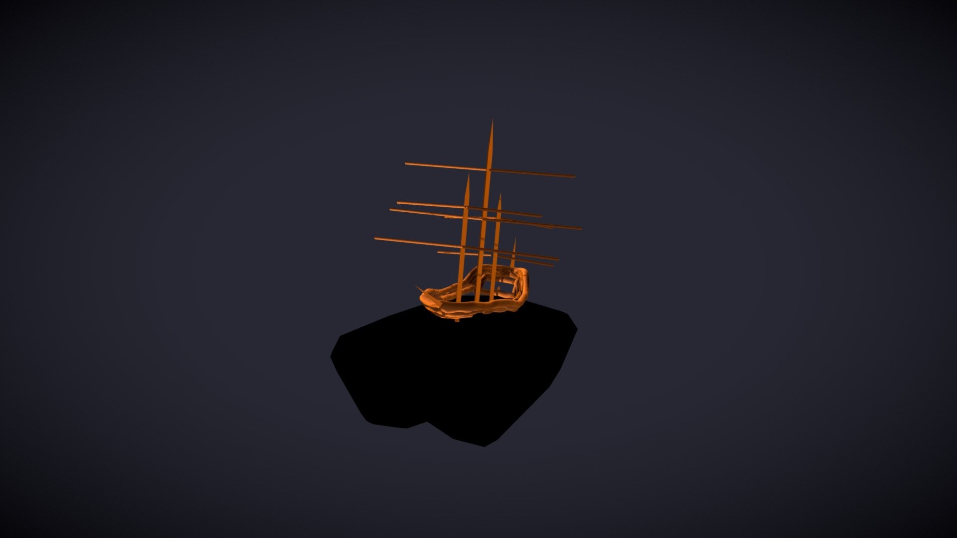 Ghost merchant ship - Download Free 3D model by CeroVR (@cerovac ...