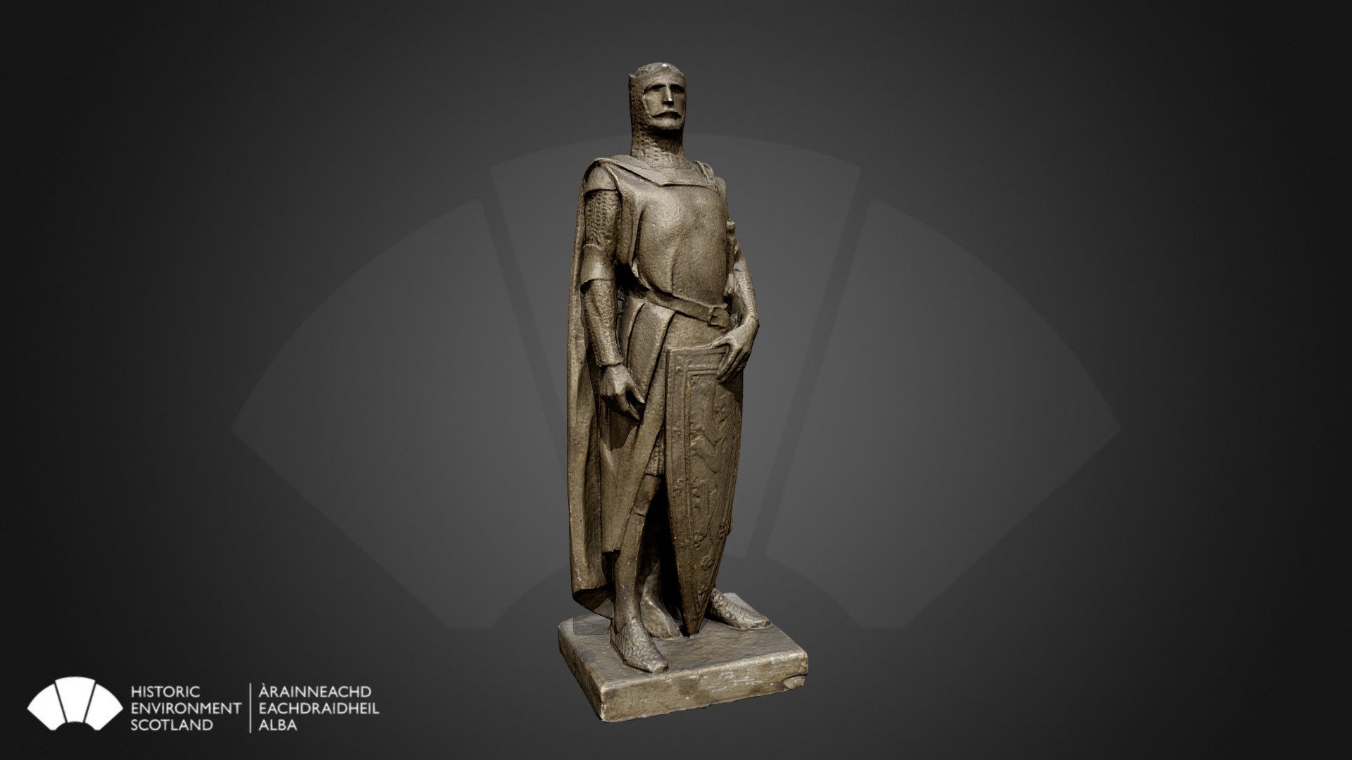 Maquette of Robert the Bruce, Edinburgh Castle - 3D model by Historic ...