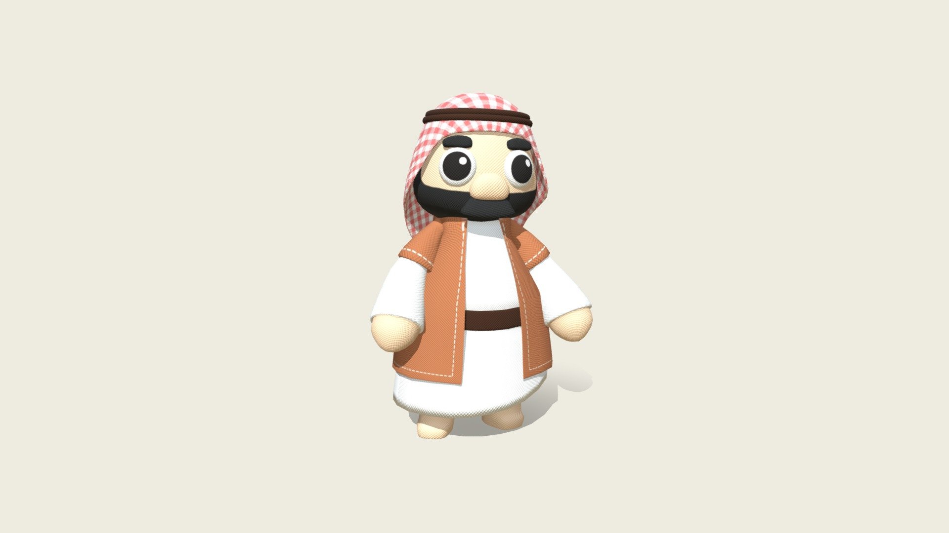 Man doll - 3D model by P.mo [bc99fe5] - Sketchfab
