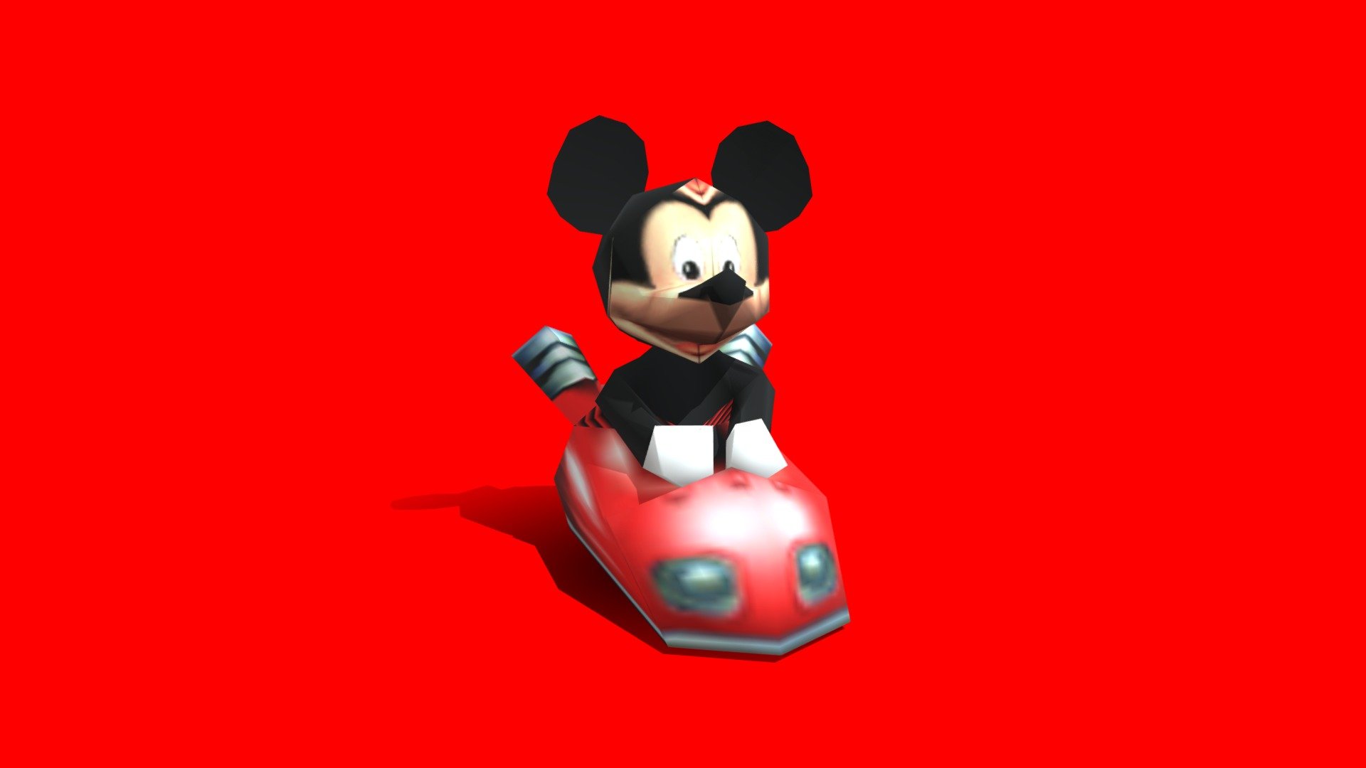 Nintendo 64- Mickey's Speedway USA- Mickey Mouse - Download Free 3D ...