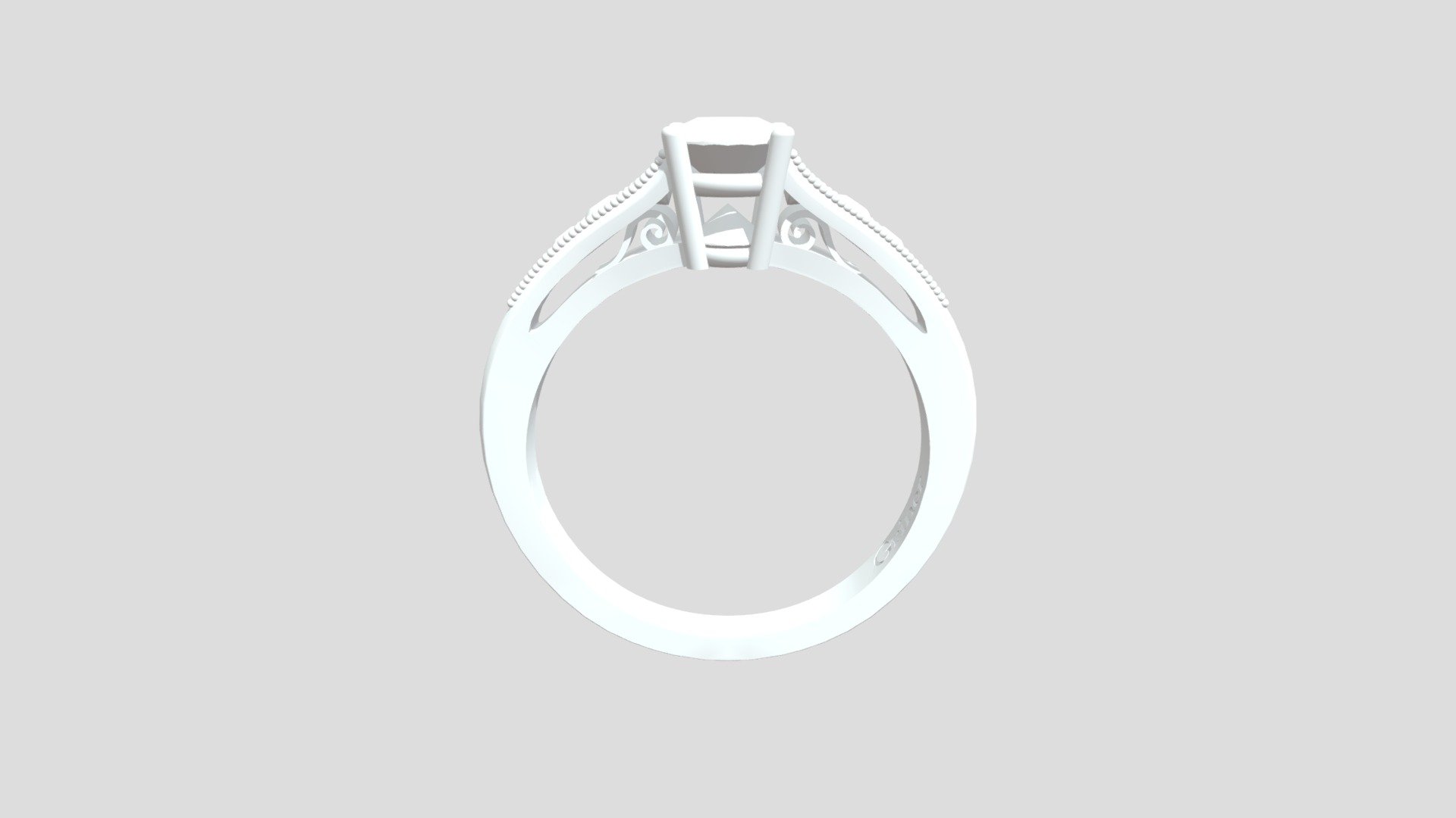 Engagement Ring INVERTED - Download Free 3D model by Amar Khera ...