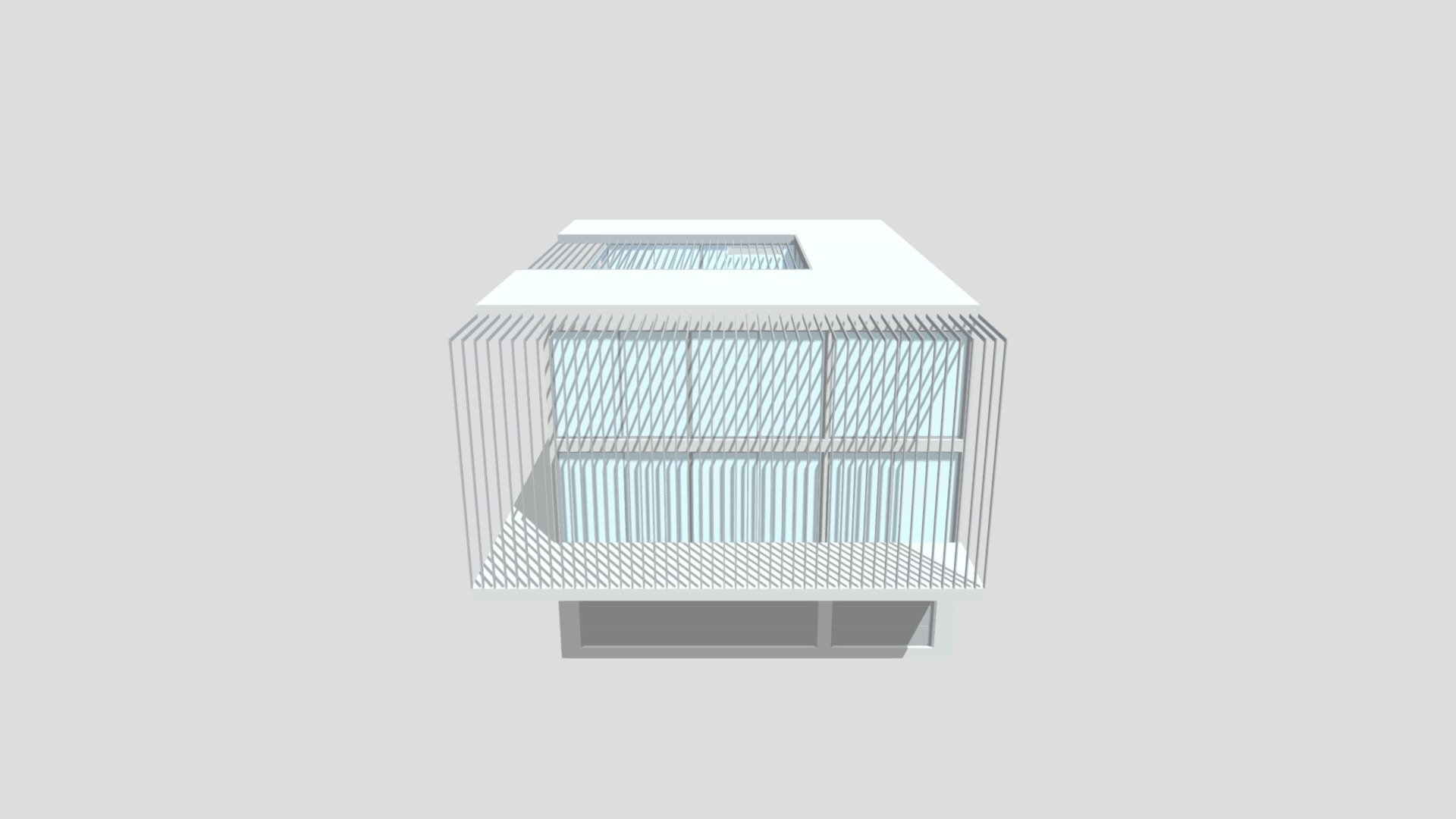 Glass House - 3D model by gerrsmith [bca155d] - Sketchfab