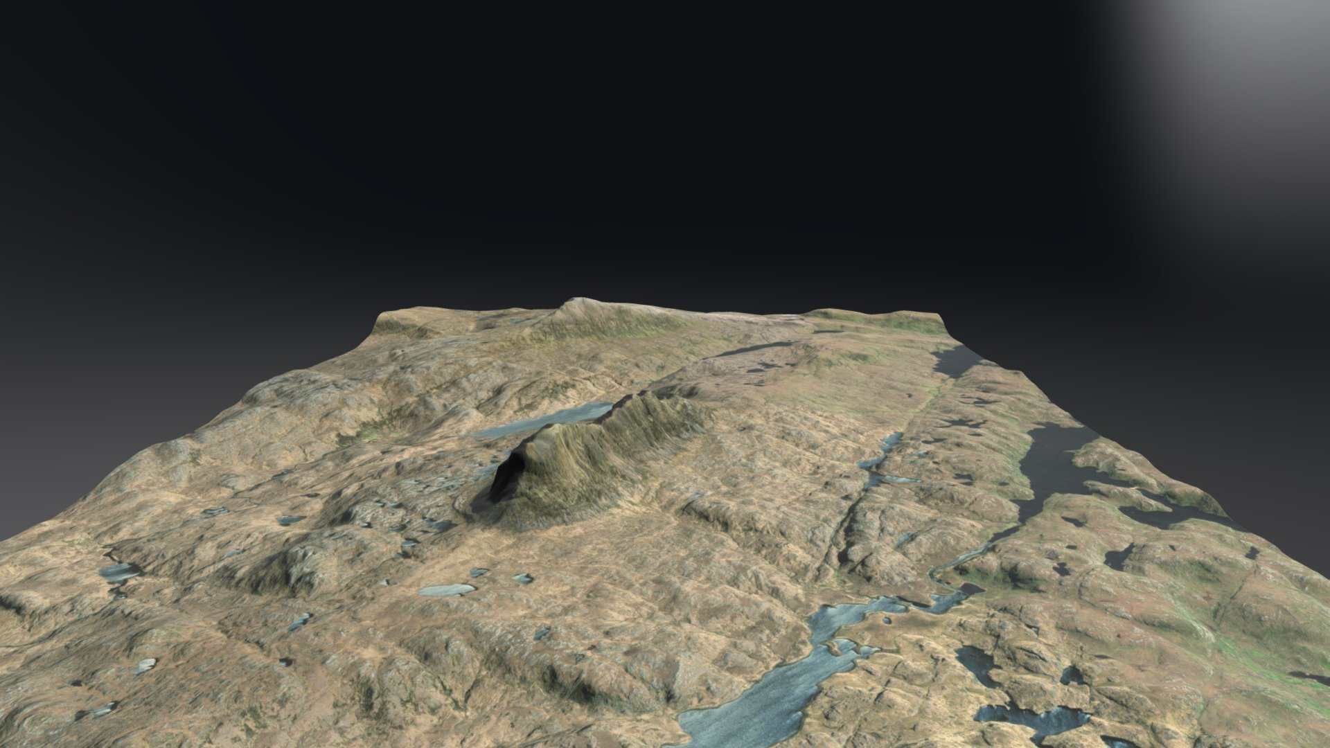 Suilven and Canisp, Assynt, NW Scotland - Download Free 3D model by ...