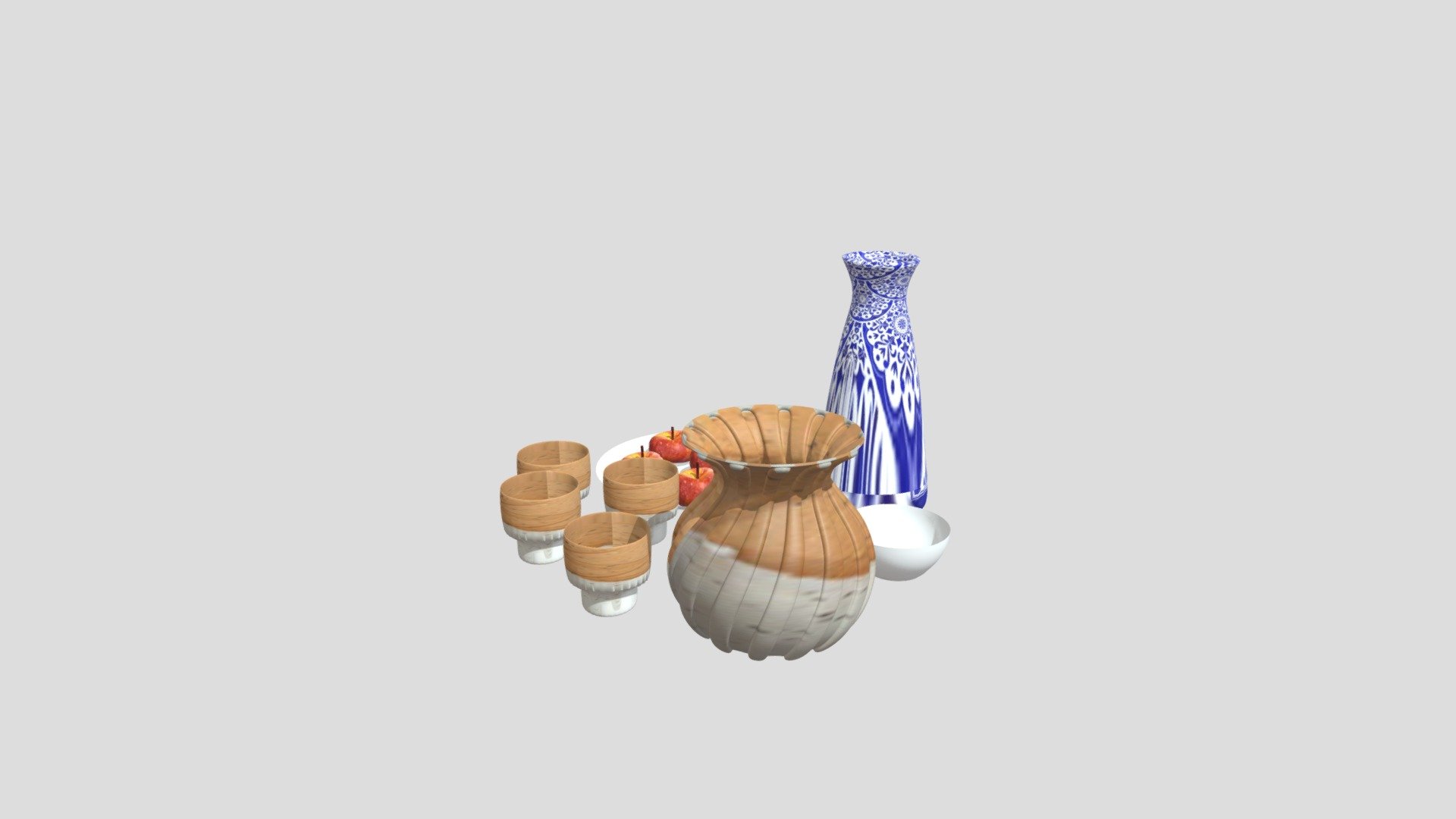 still life - 3D model by sarahutar [bca1e6b] - Sketchfab