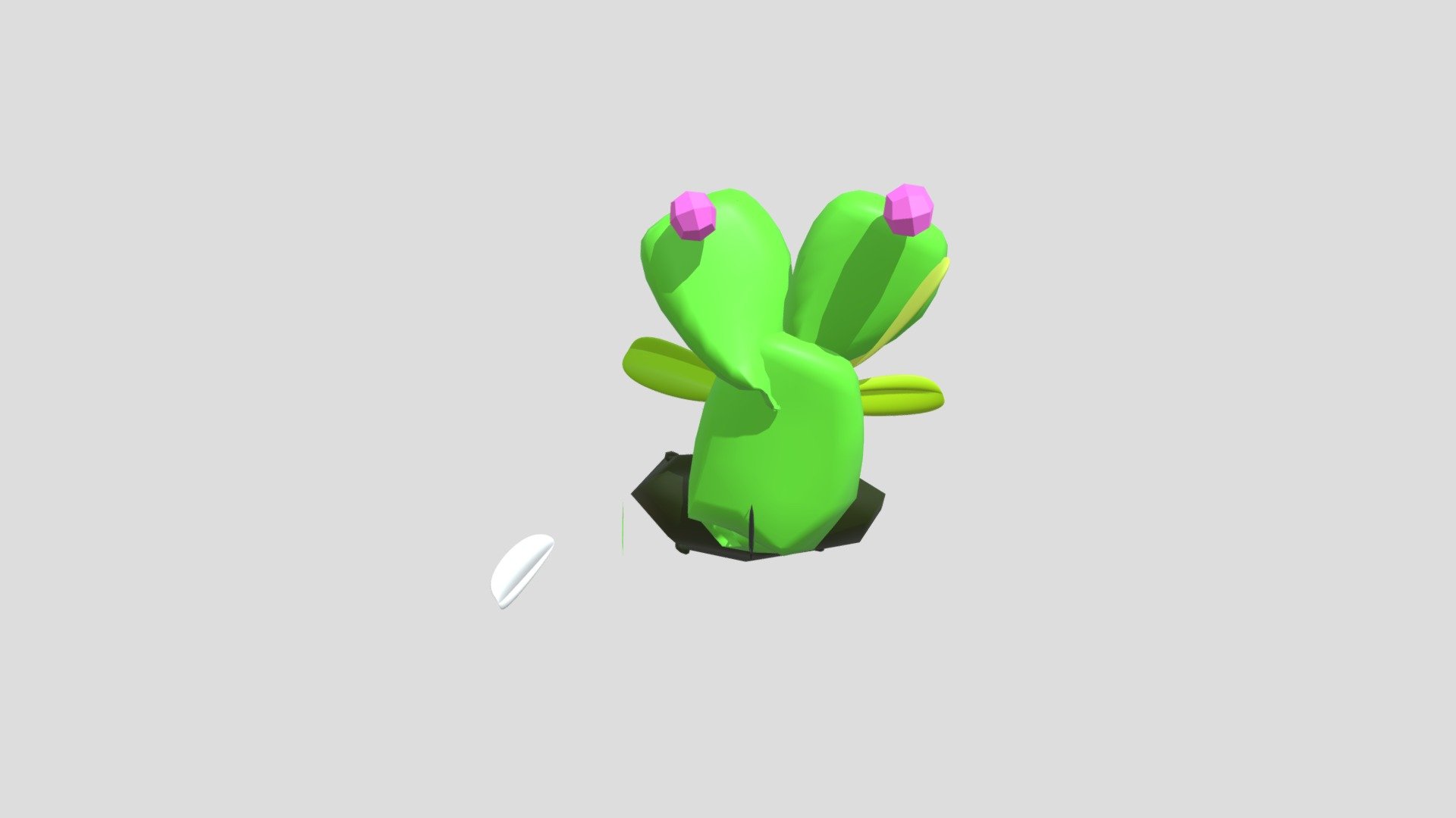 Cat-Cacti - 3D model by nodamahi [bca2450] - Sketchfab