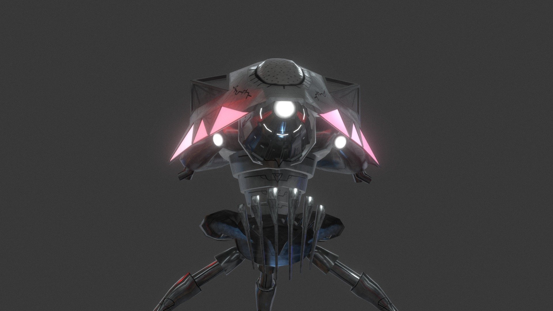 WOTW 2005 Alien Tripod - 3D model by Max_TheDev [bca292b] - Sketchfab