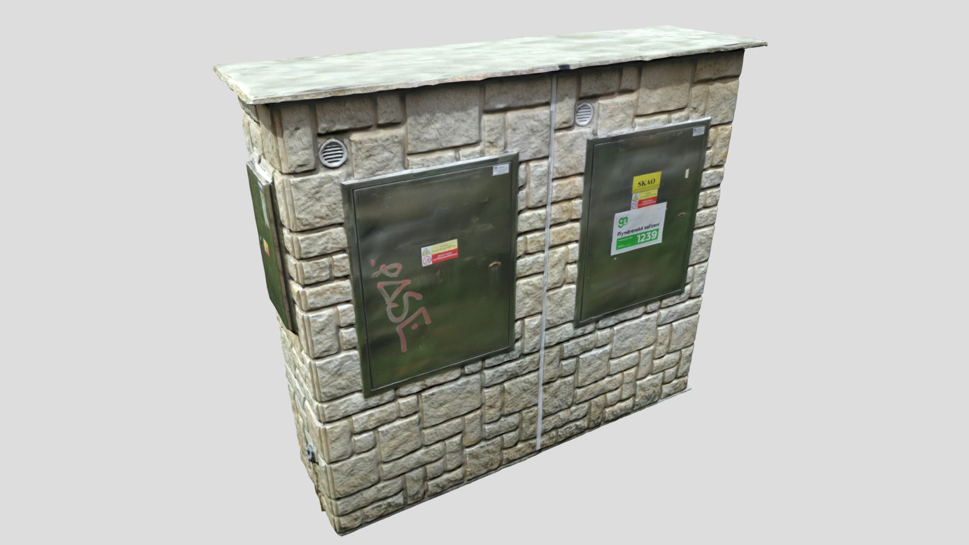 Electrical Box - Download Free 3D model by f0li0 [bca36c4] - Sketchfab
