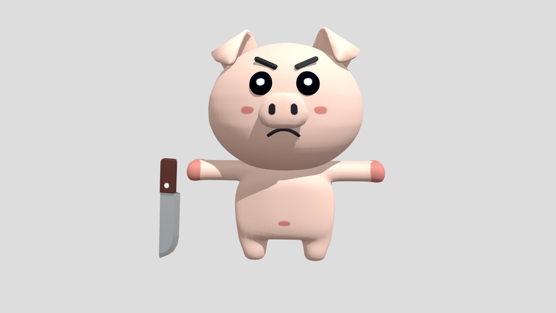 Pigged by Piggy Pig Avatar - Download Free 3D model by PIGGED BY PIGGY ...