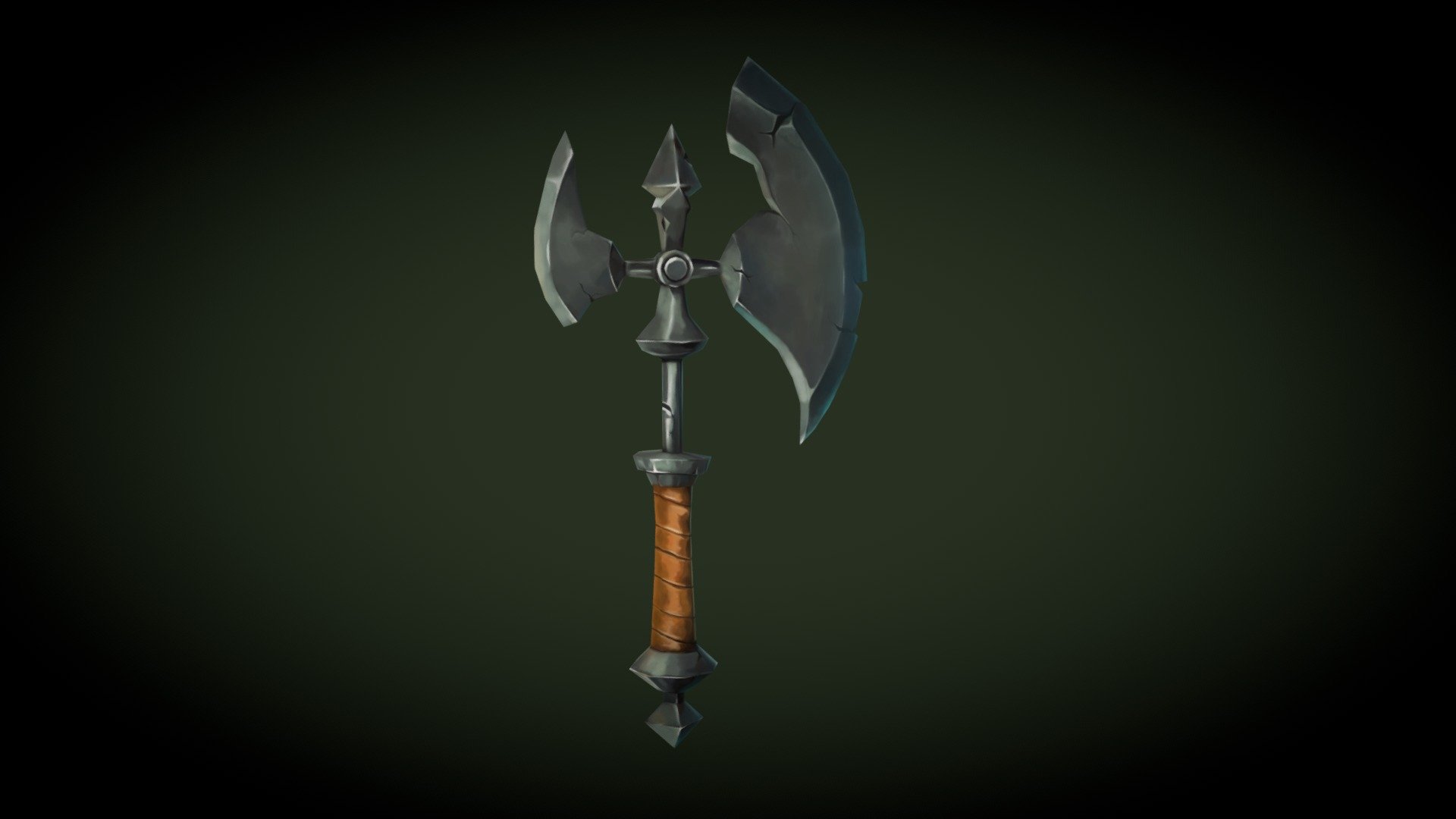 Handpainted Axe - 3D model by Robodeski (@kvasick40) [bca47e4] - Sketchfab