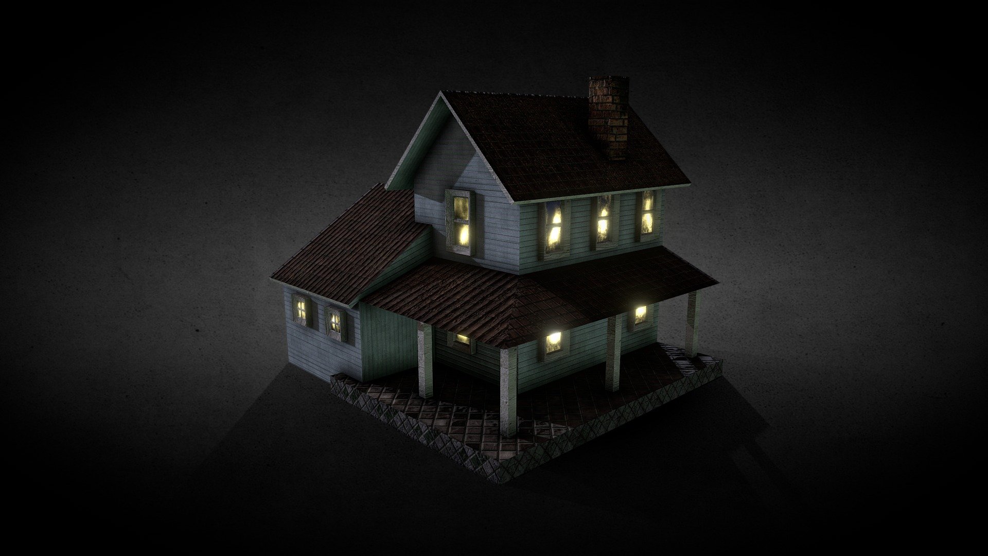 Farm House 2 - 3D model by bbullbba [bca4898] - Sketchfab