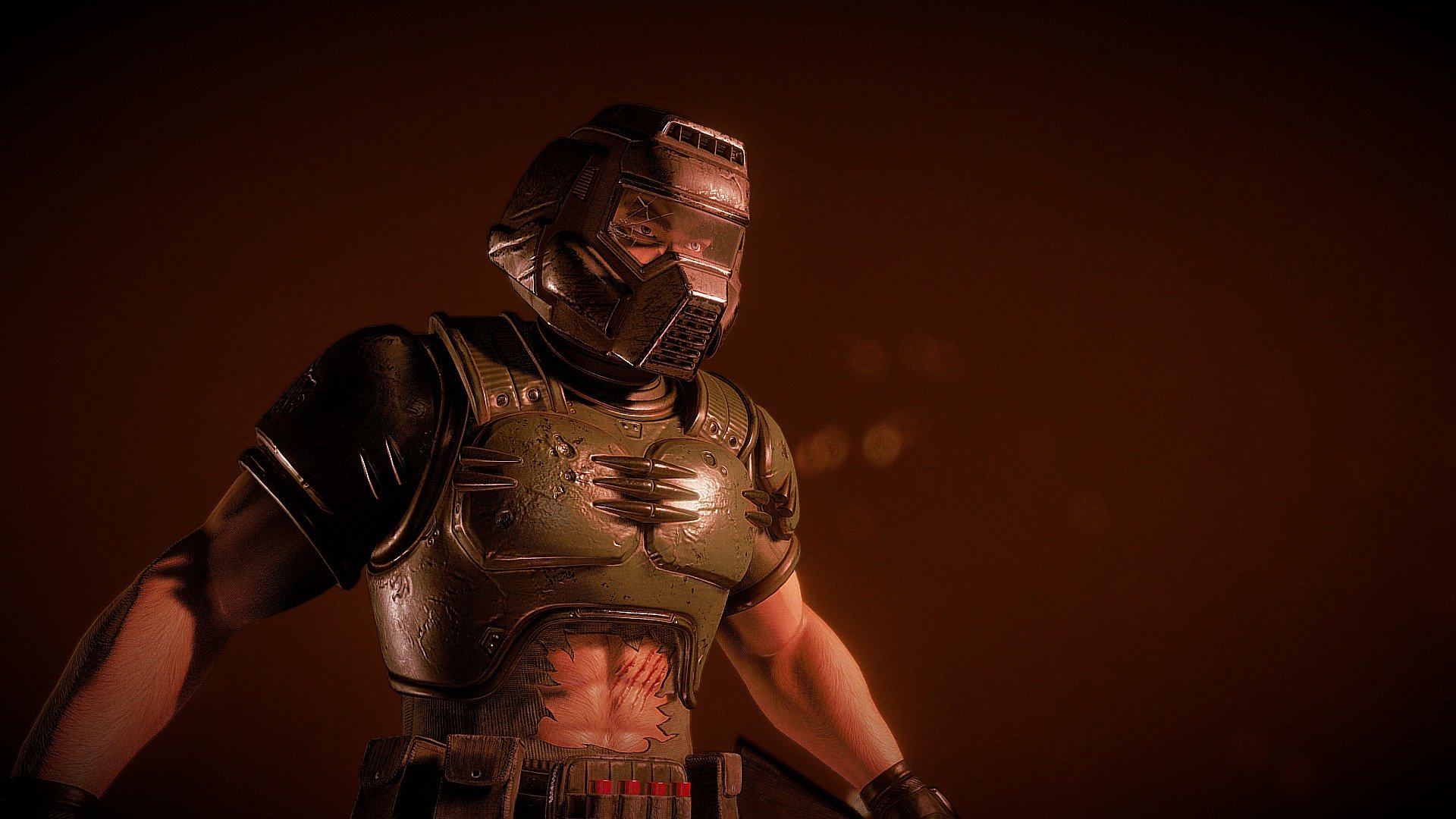 Doomguy || DOOM - Download Free 3D model by dark_igorek [bca64a8 ...
