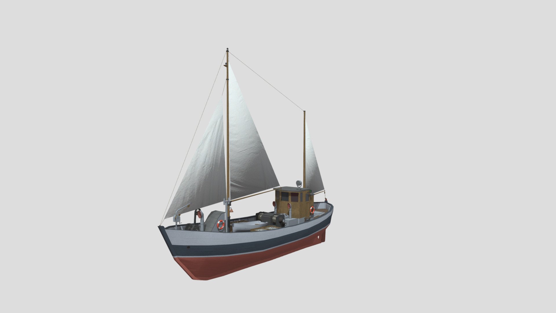 17-m-Kutter - 3D model by wild bunny (@wildbunny) [bca6e3b] - Sketchfab