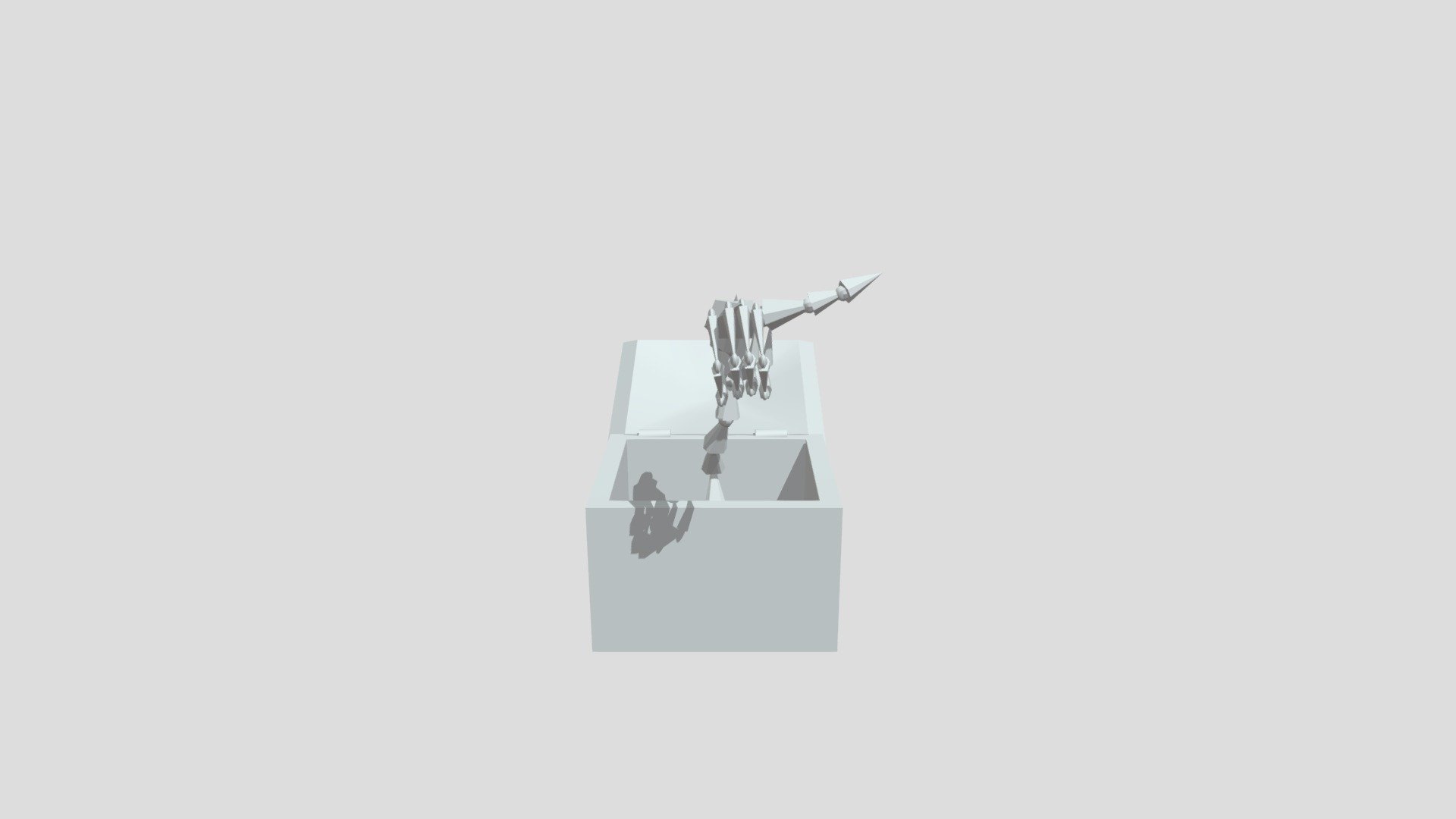 Jack-in-the-box Shake Hand Denied - Download Free 3D model by whitemask ...