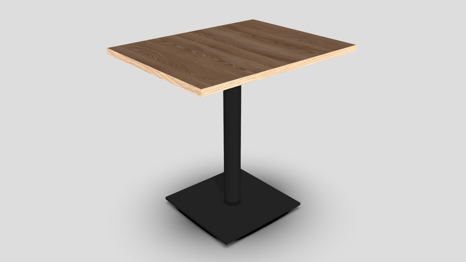 Veneer Table top (W800xD625) - Fred base - 3D model by Inside Out ...