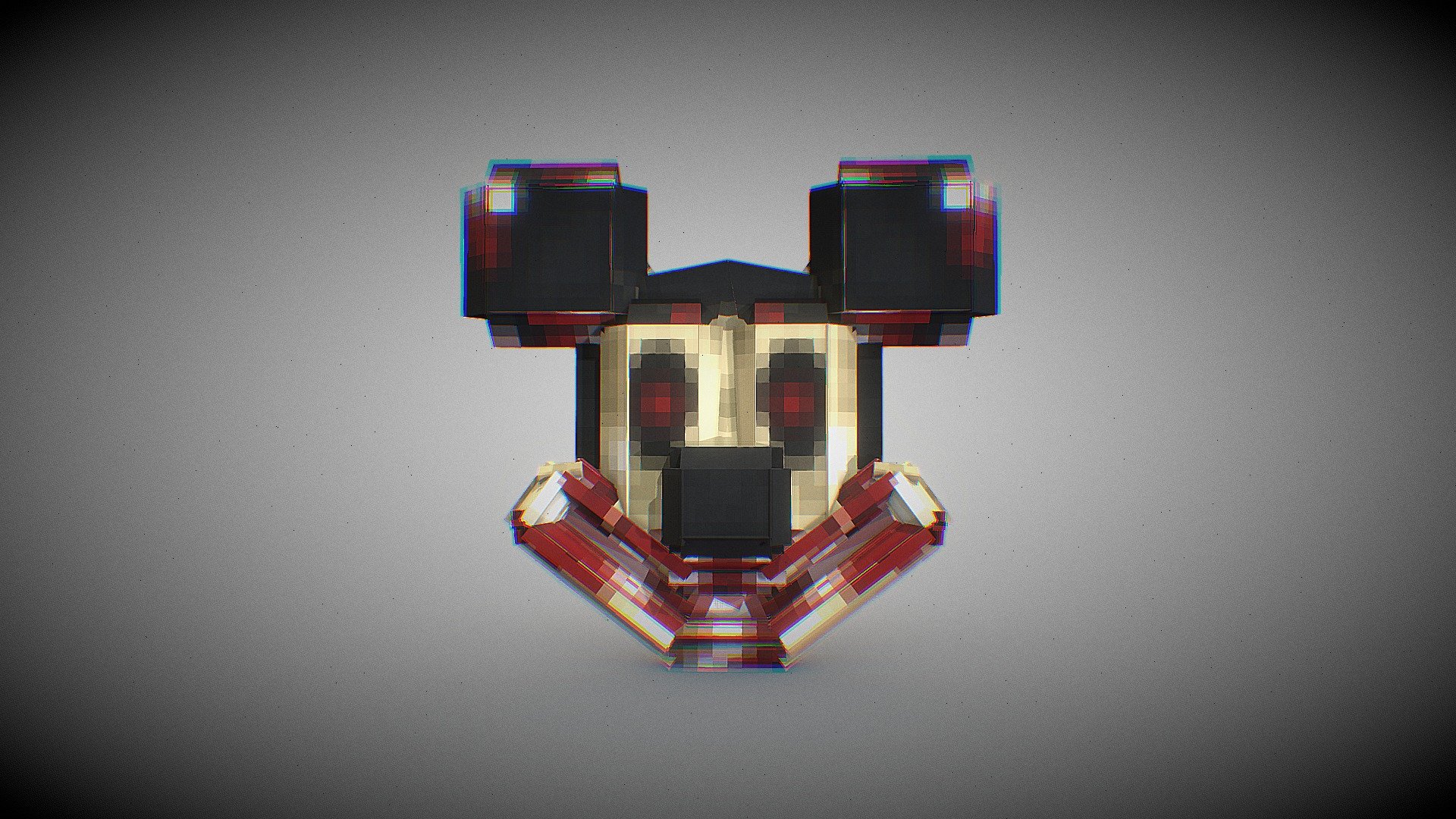 MICKEY MOUSE MINECRAFT - Download Free 3D model by GameXtreame [bca9080 ...