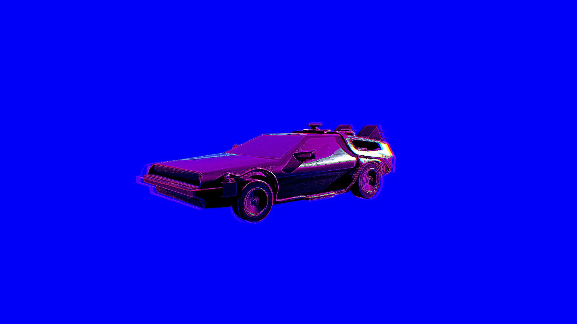 delorean-time-machine-from-back-to-the-future - 3D model by pinky ...