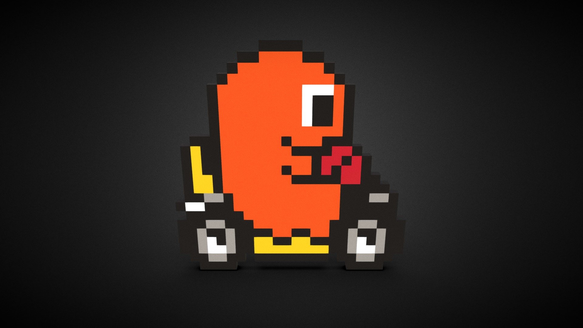 SMK128 - Super Pixel Kart Clyde - Buy Royalty Free 3D model by Código ...