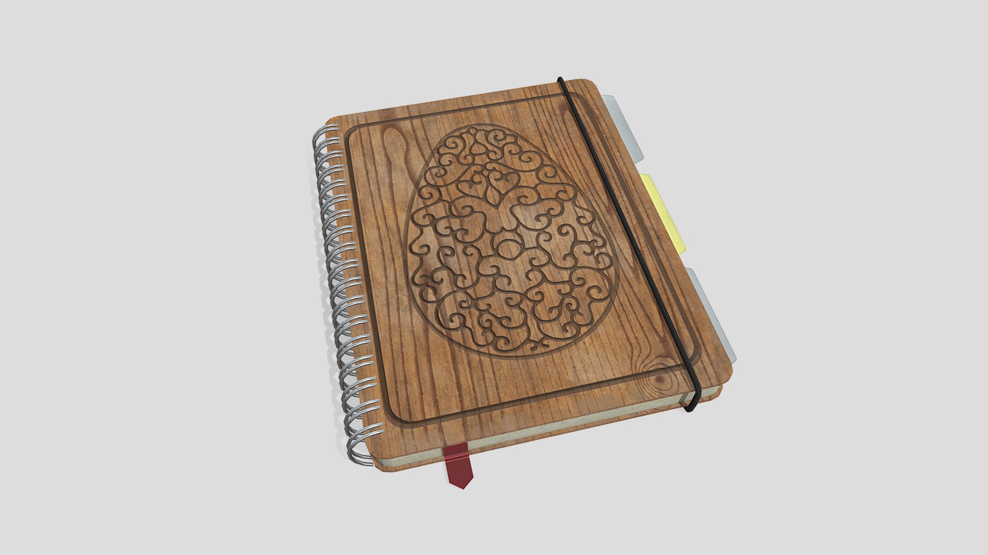 Notebook - 3D model by alesya3d [bcadd24] - Sketchfab