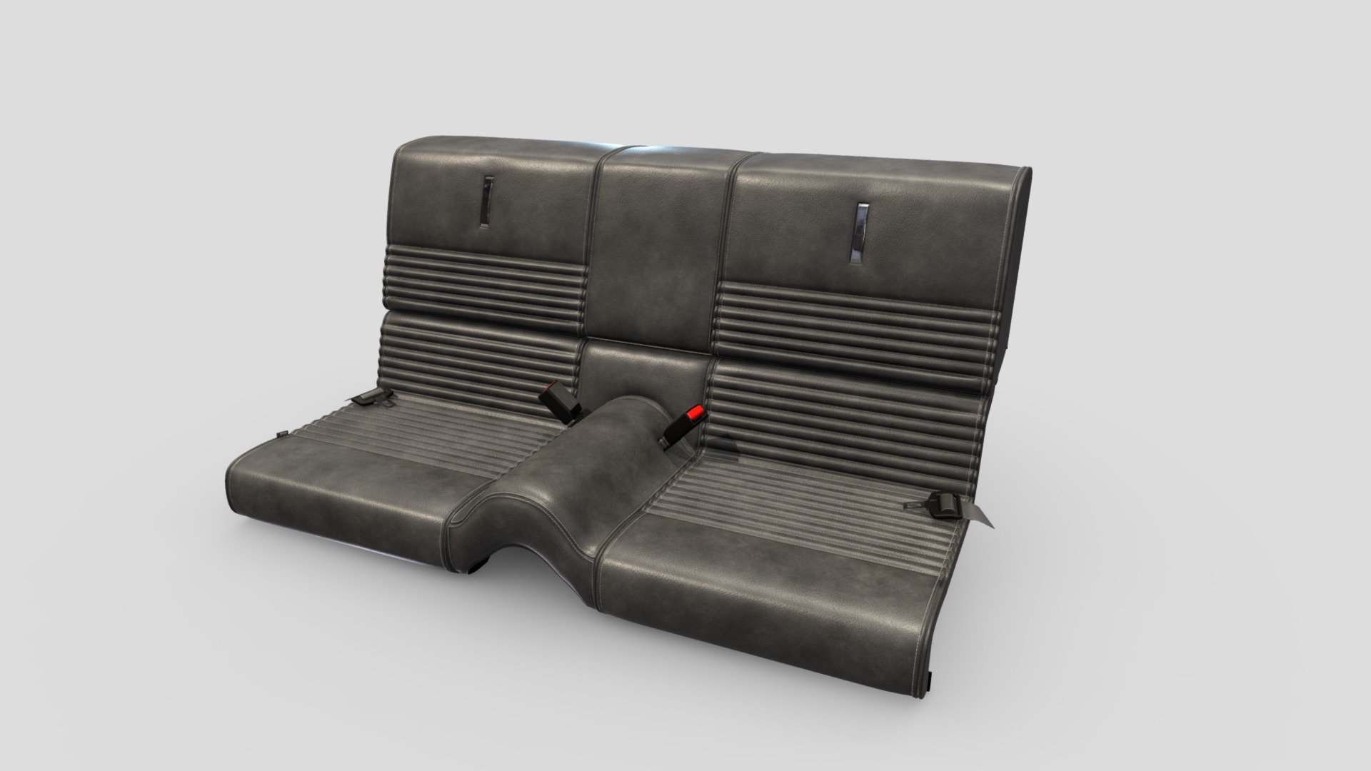 Eleanor Mustang: Seating (Rear) - 2023 - 3D model by James Marro ...