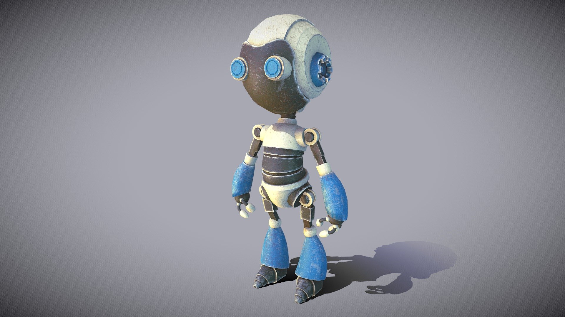 Iron Friend - Download Free 3D model by v1r20zZz [bcaff48] - Sketchfab