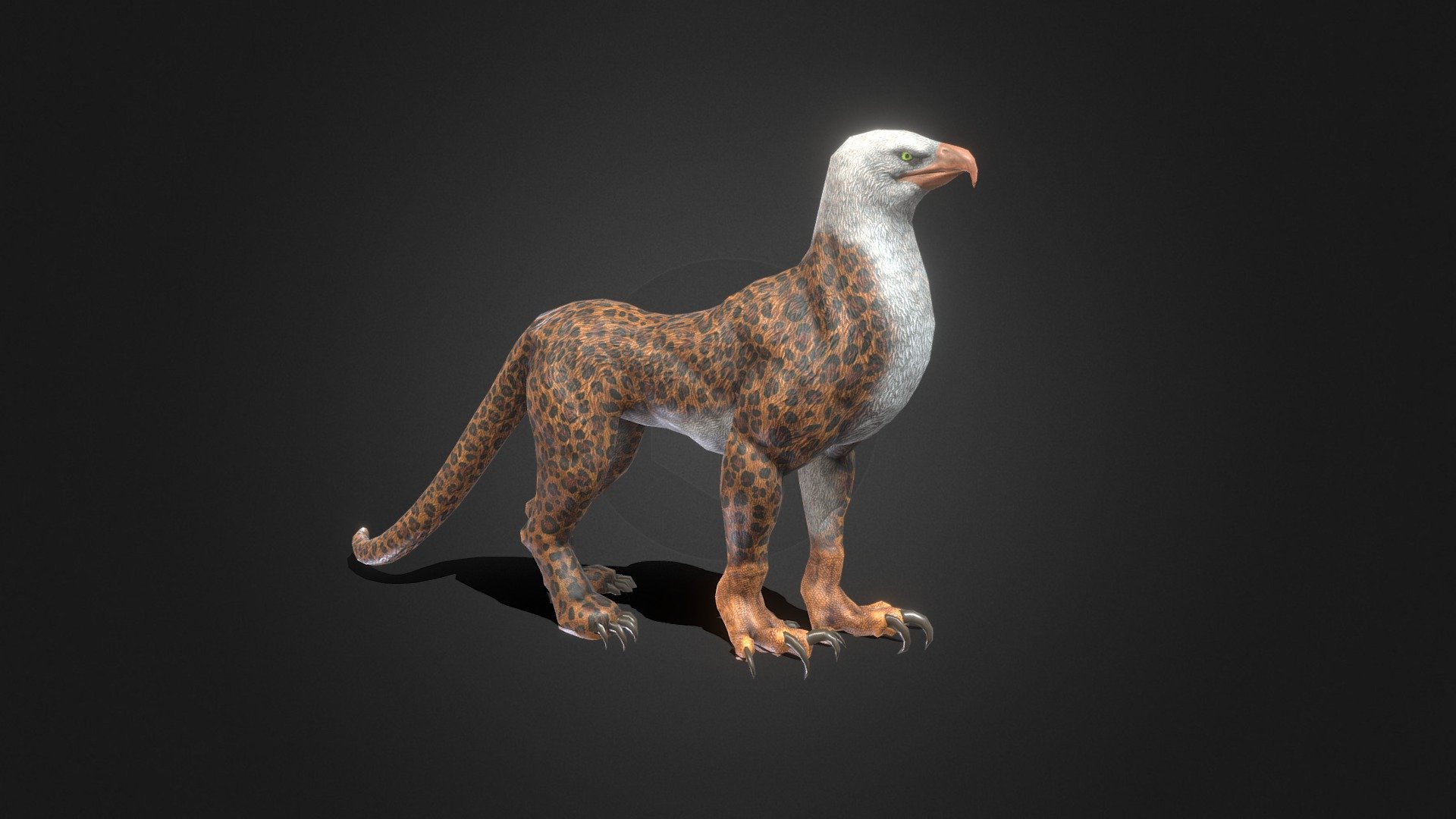 Fantasy Monster : Griffin - Buy Royalty Free 3D model by HATOGAME ...