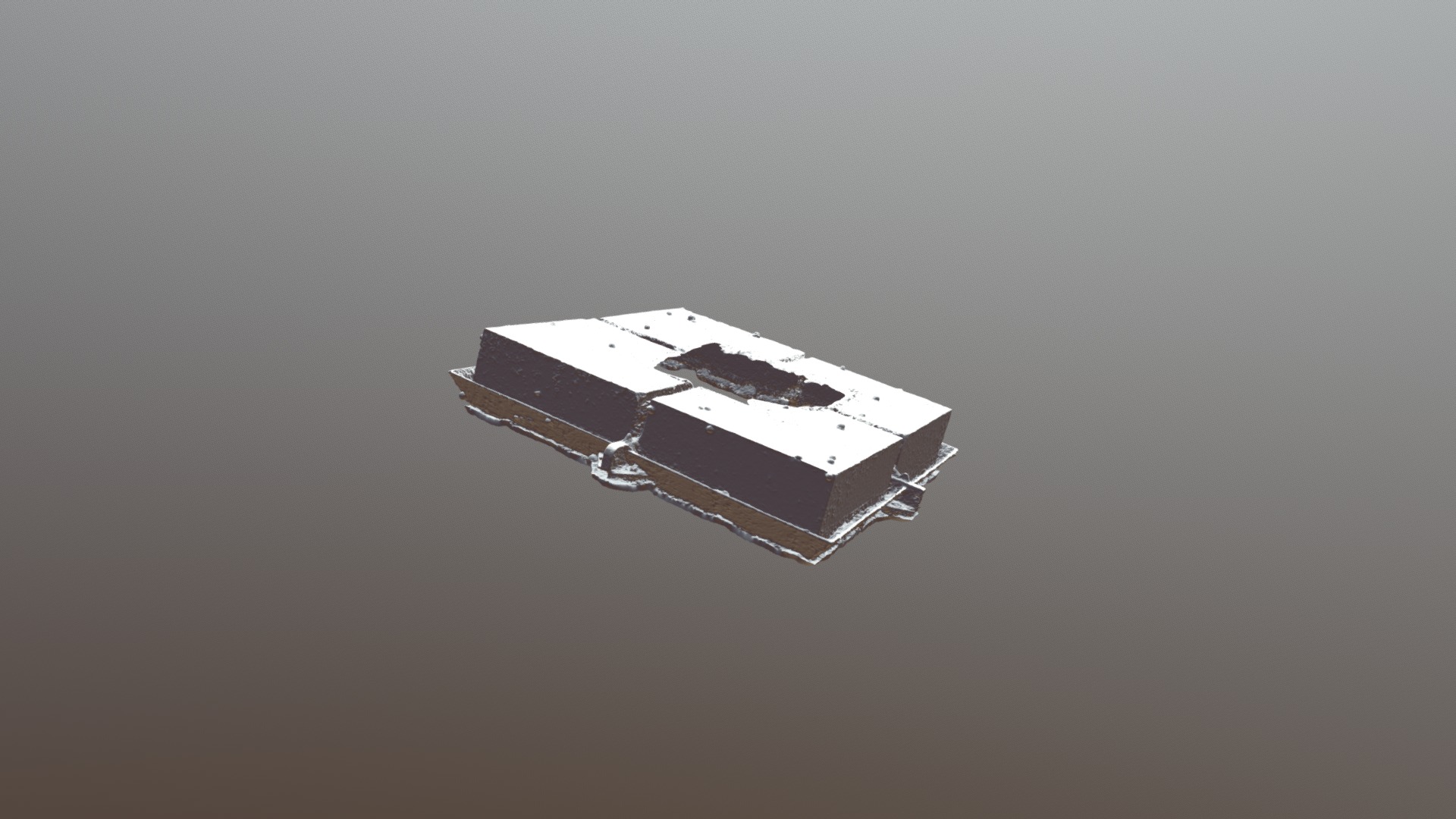 Gravity anchor in Scapa Flow - 3D model by ICIT [bcb09ad] - Sketchfab