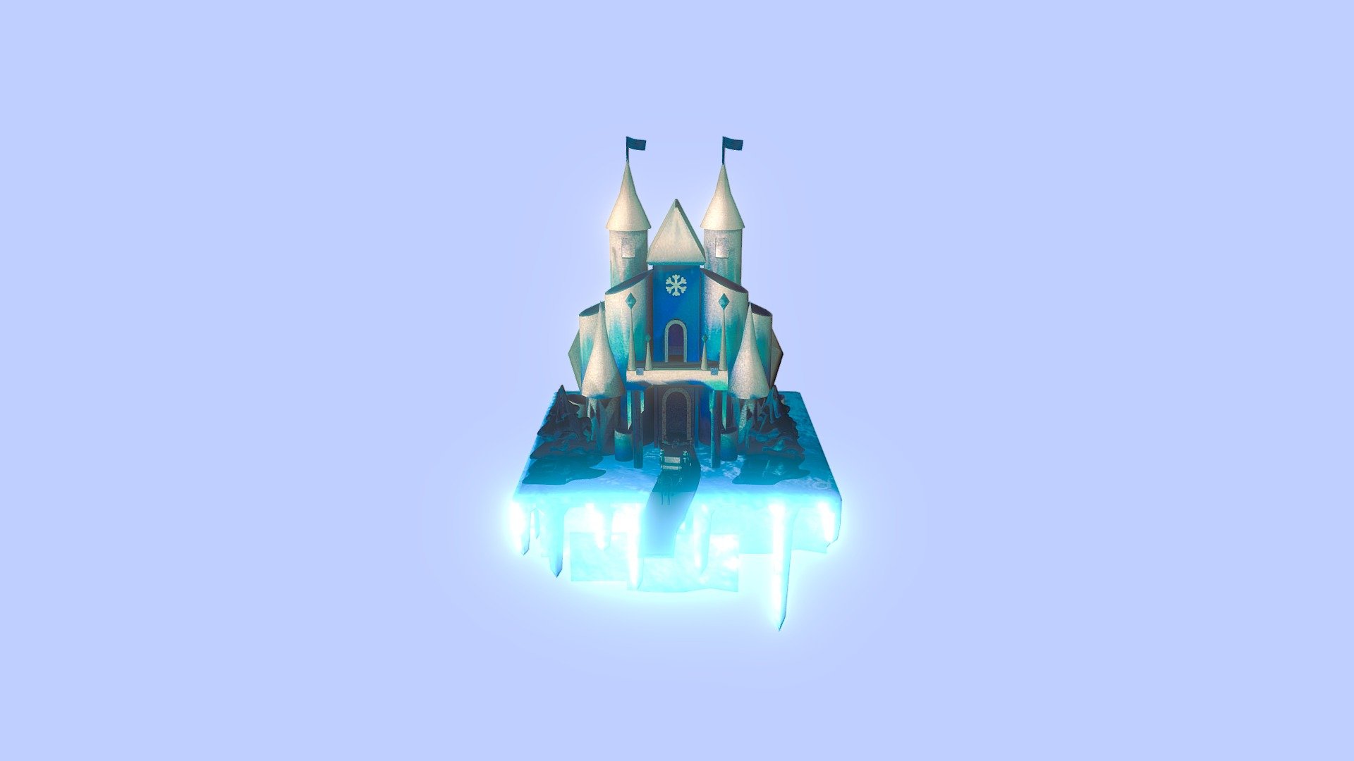 Ice Castle - 3D model by atung [bcb28c9] - Sketchfab