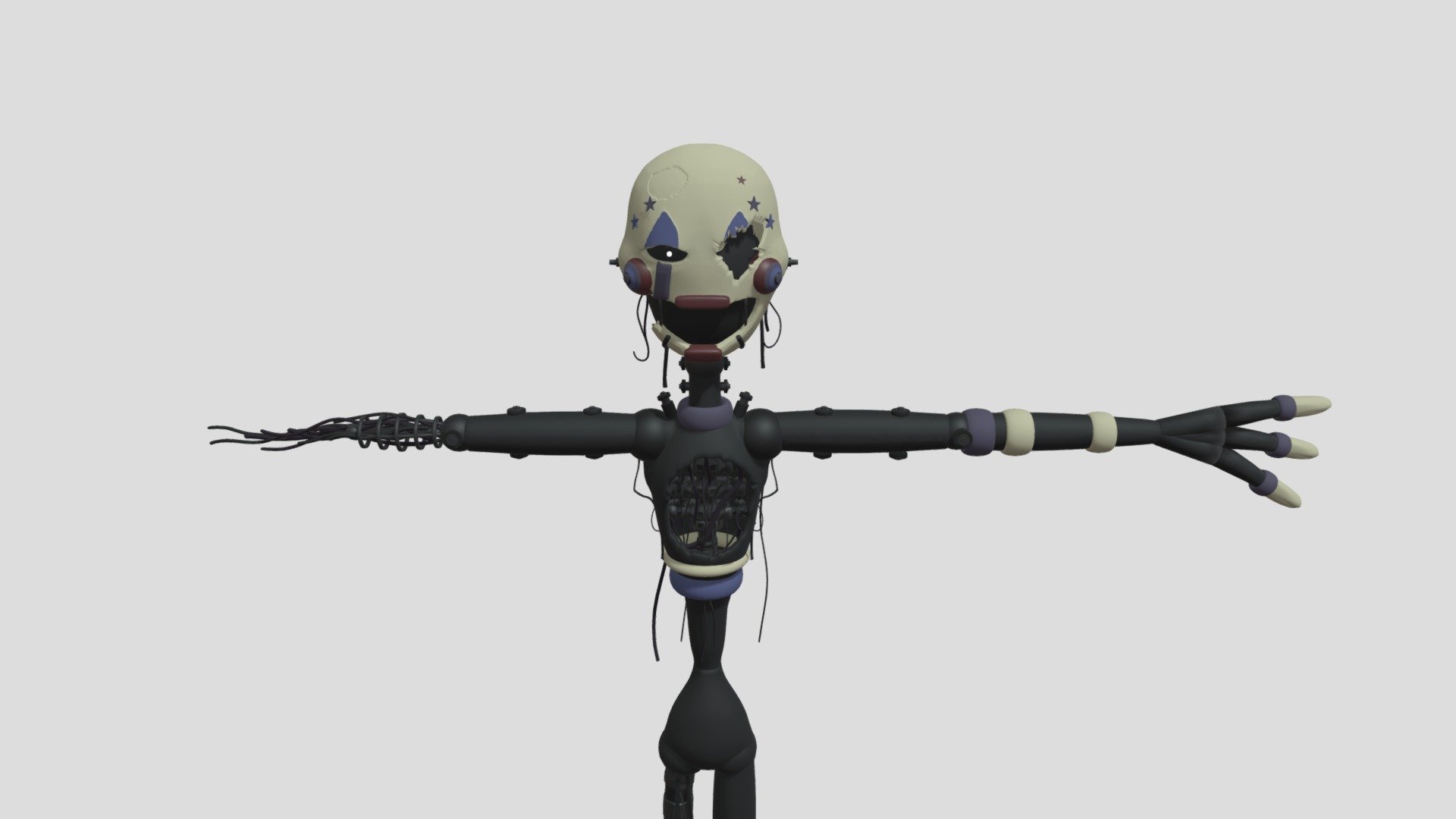 Star Witherd Puppet By Itzbunny - Download Free 3D model by Broken down ...