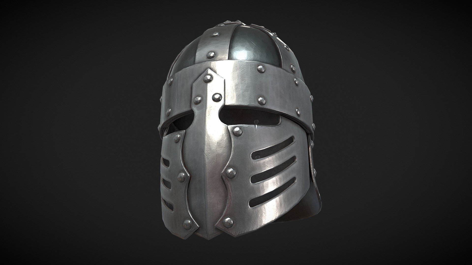 Knight Helmet 03 - Buy Royalty Free 3D model by Don_Falcone [bcb5fdd ...