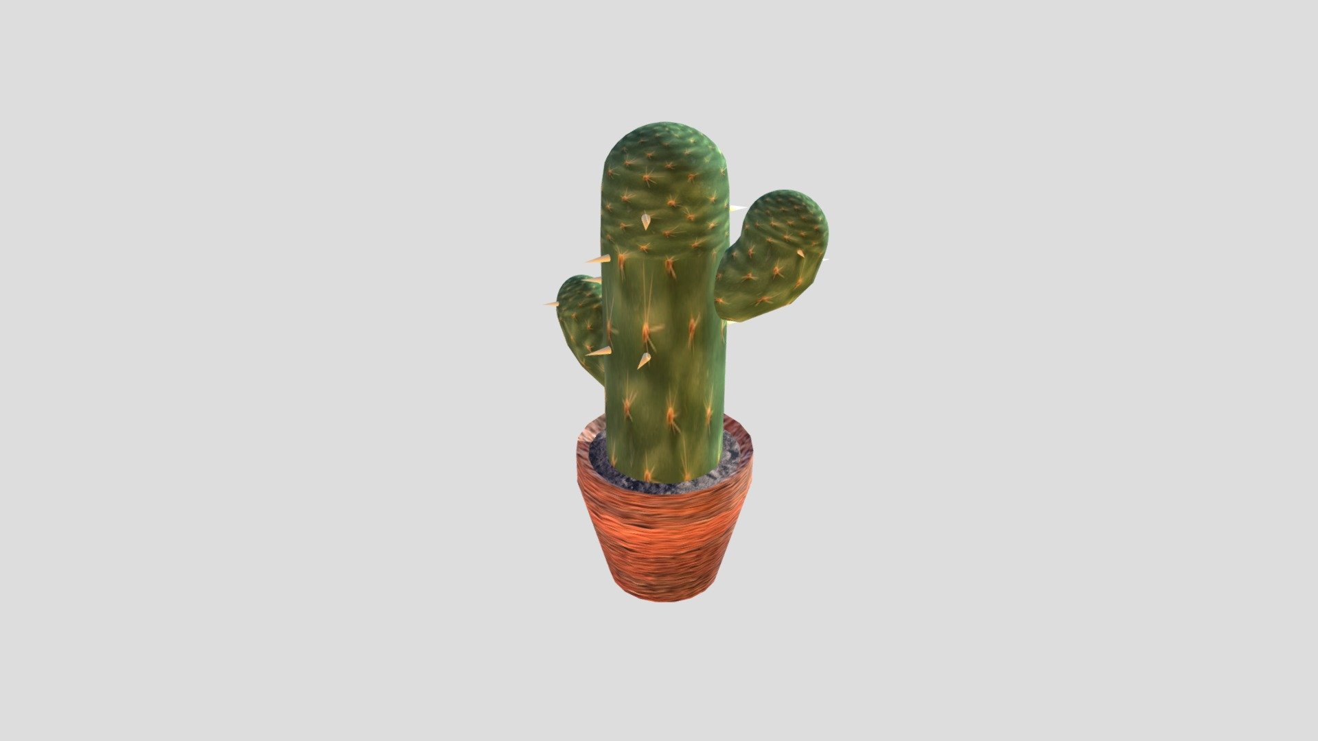 Cactus - Download Free 3D model by JustJasen [bcb722a] - Sketchfab