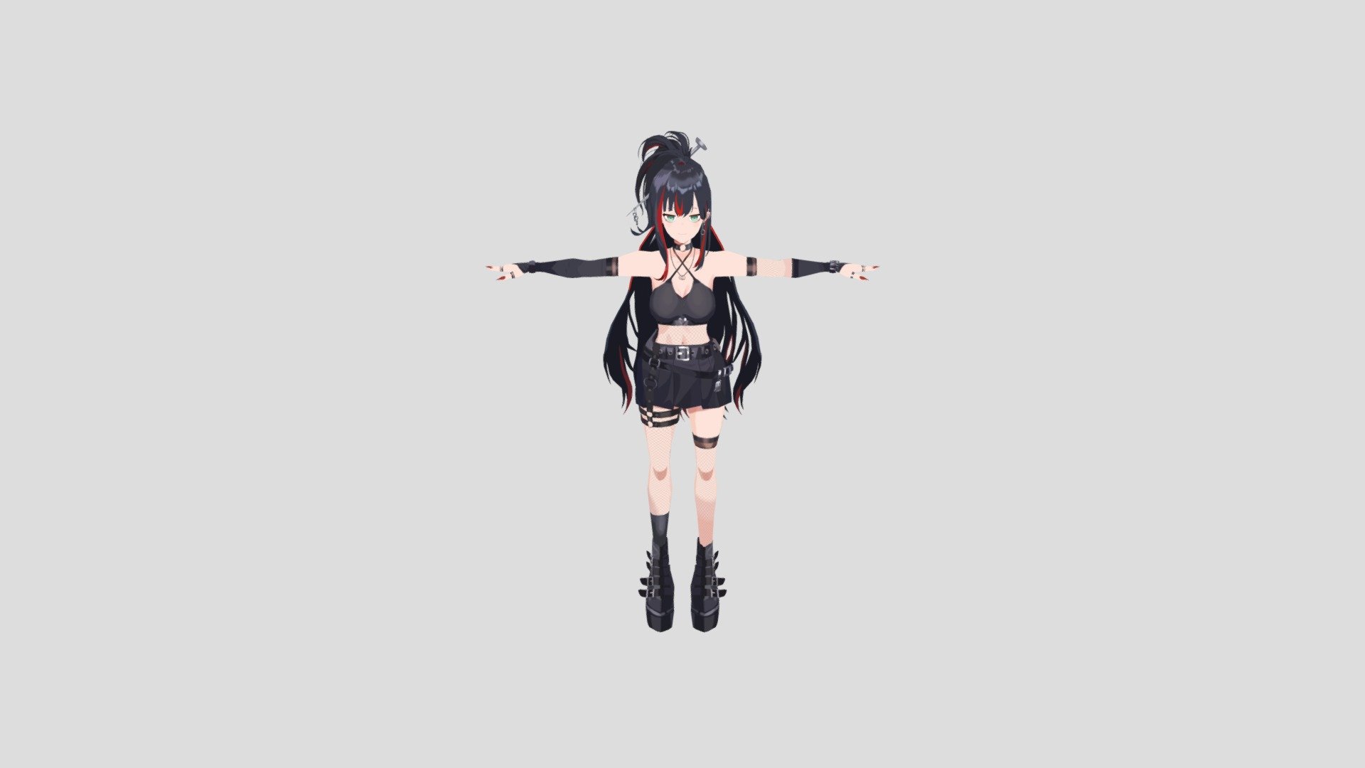 Mika Melatika from nijisanji (alt outfit) - Download Free 3D model by ...