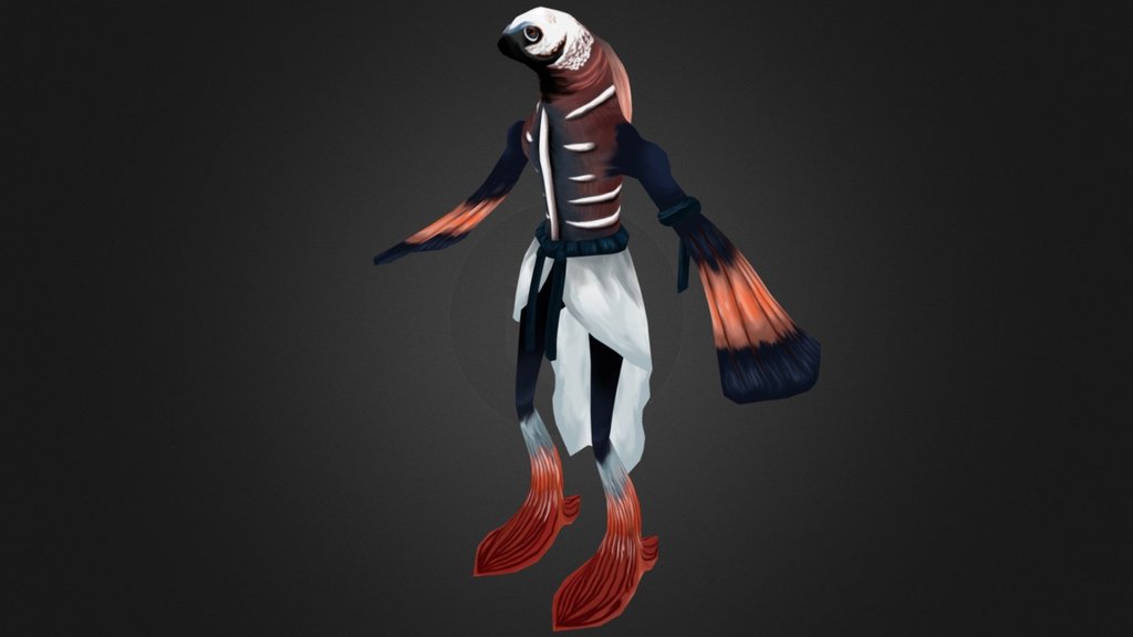 Fighting fish boss - 3D model by ironicalghosty [bcb8857] - Sketchfab
