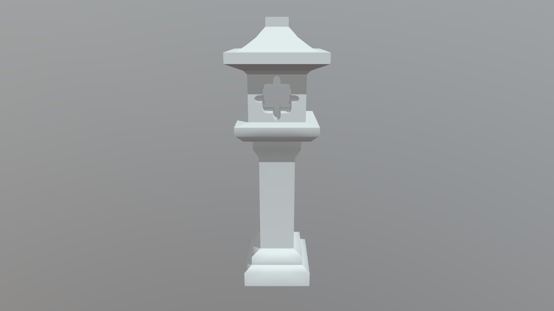 Lantern Model - 3D model by Abbie John (@abbiegameart) [bcb9c69 ...