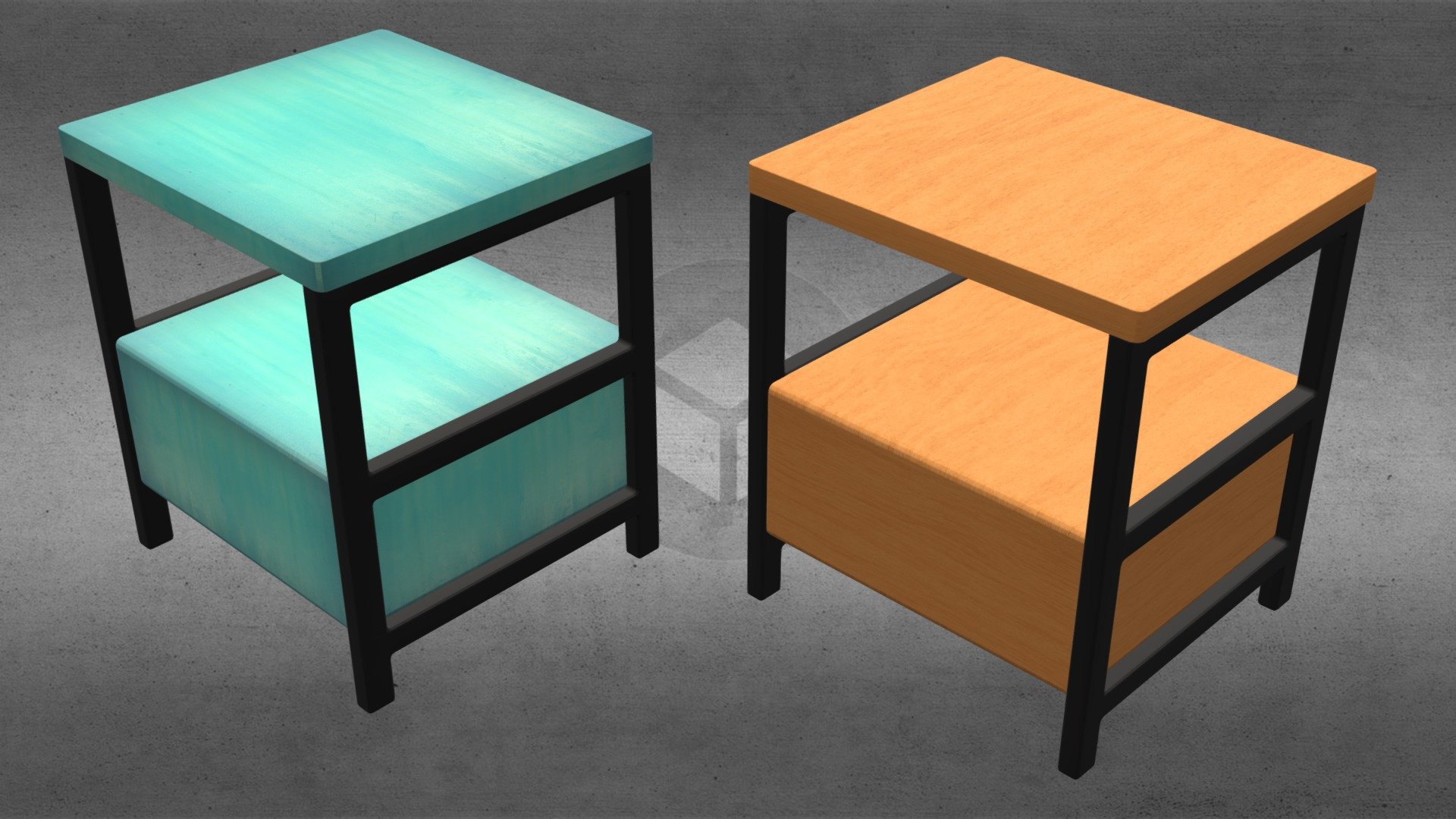Side Table- - Download Free 3D model by KhanSaab [bcb9e82] - Sketchfab