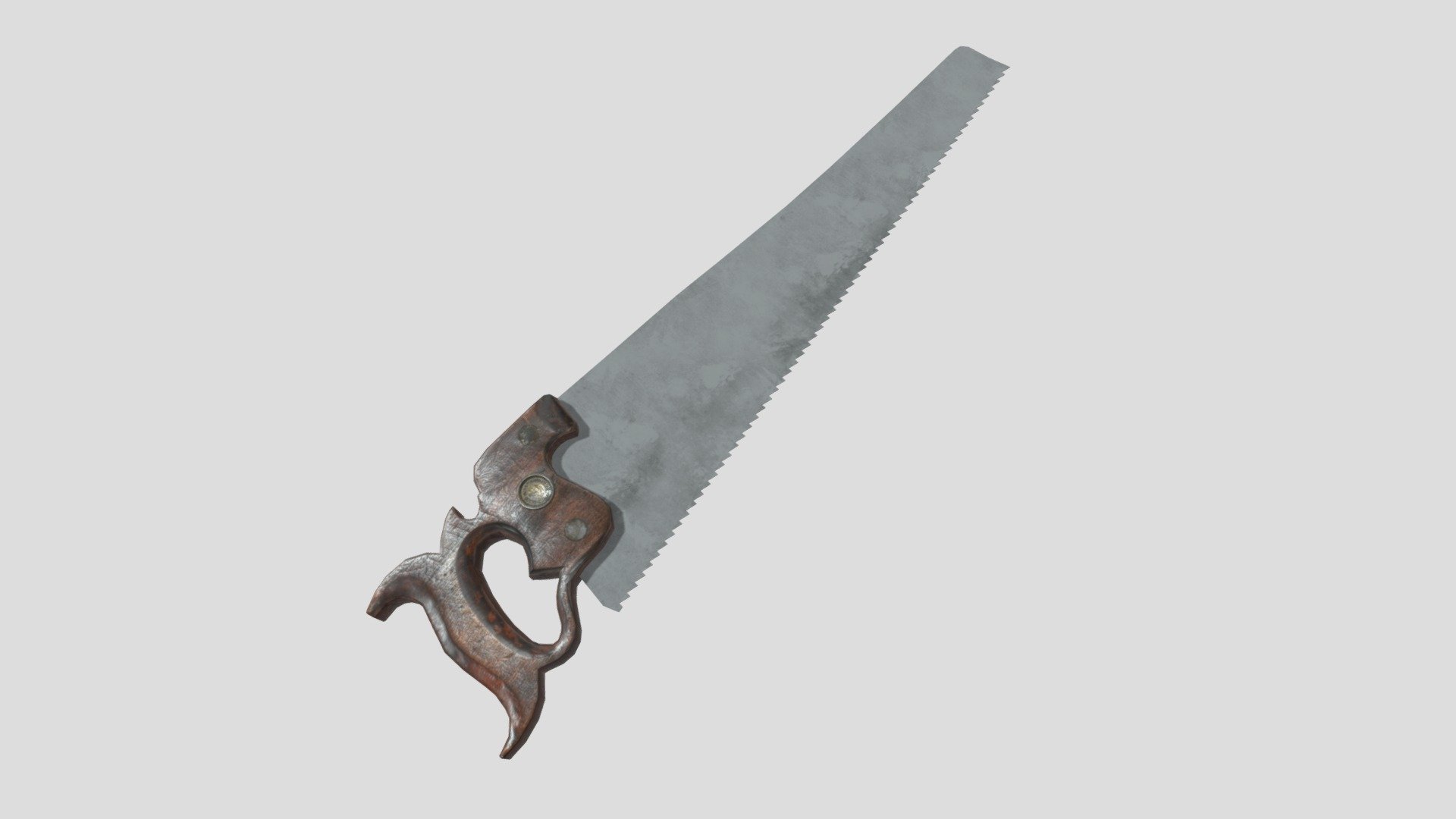 H. DISSTON Panel Saw/Hand Saw - Download Free 3D model by ...