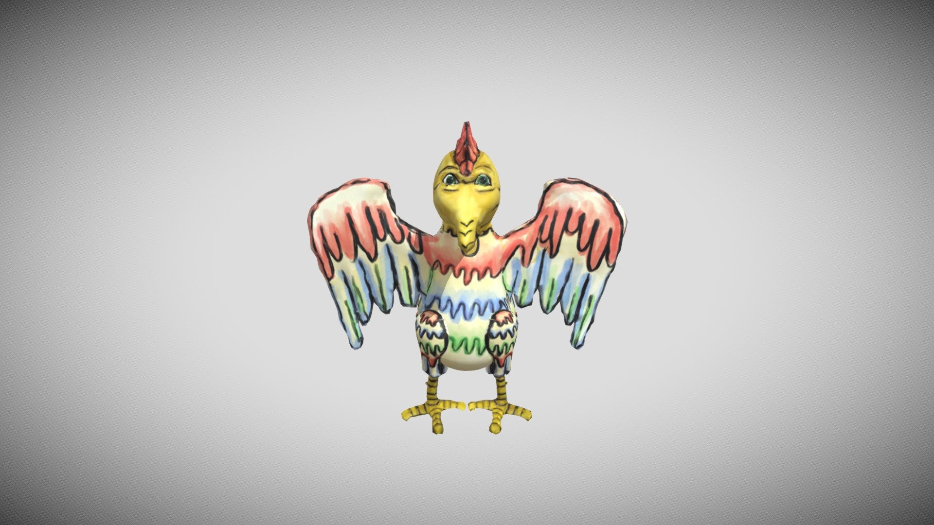 Hercinia Bird - Voyage of the Ancient Beasts - Download Free 3D model ...