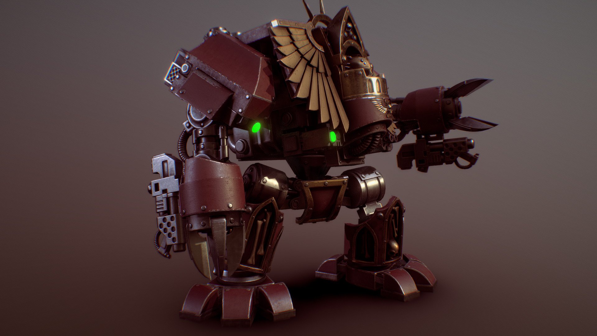 Dreadnought Color Scheme - 3D model by Sladegeorg [bcbd829] - Sketchfab