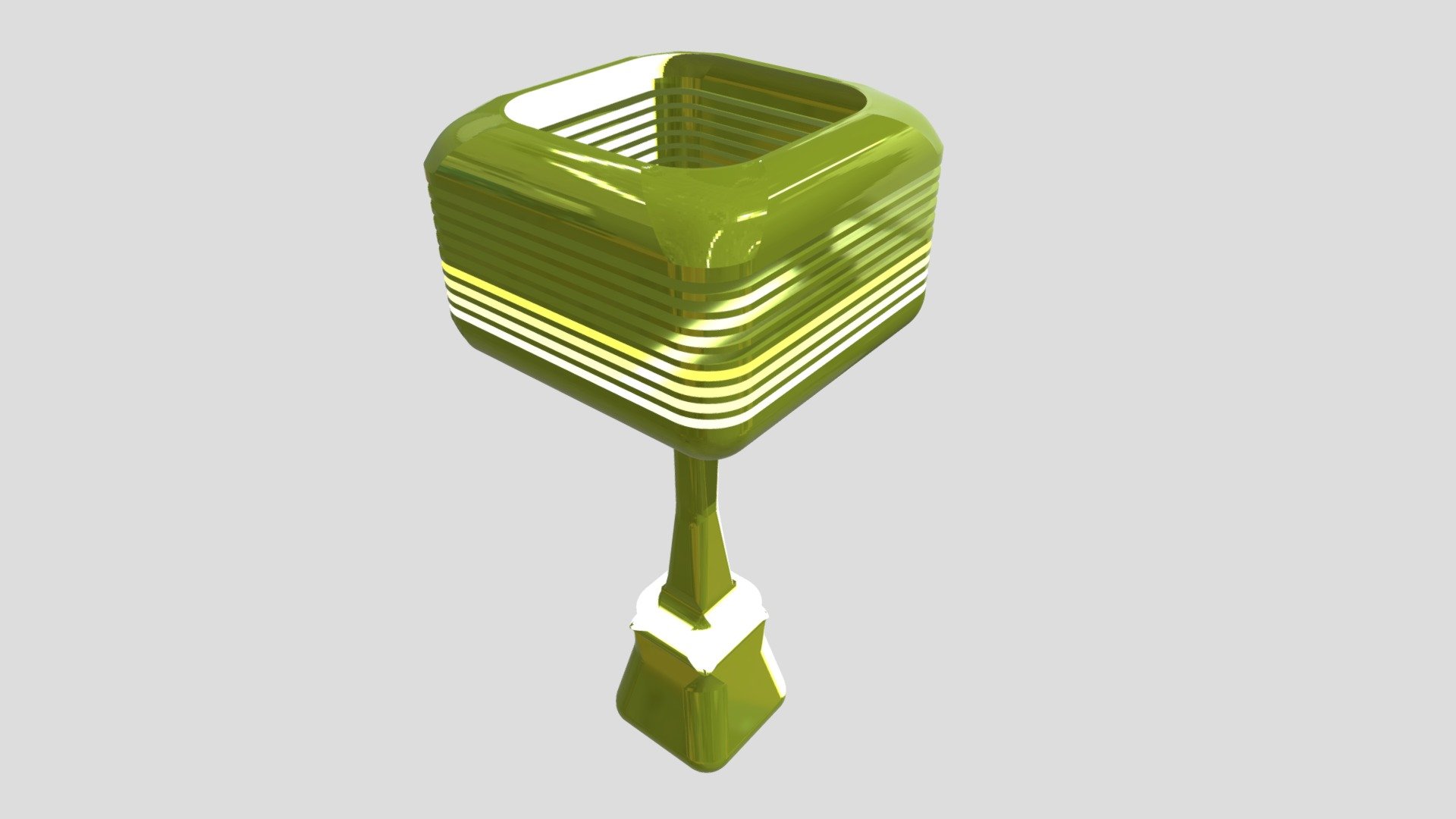 Futuristic Lamp - 3D model by CharlesDoyle [bcbefbf] - Sketchfab