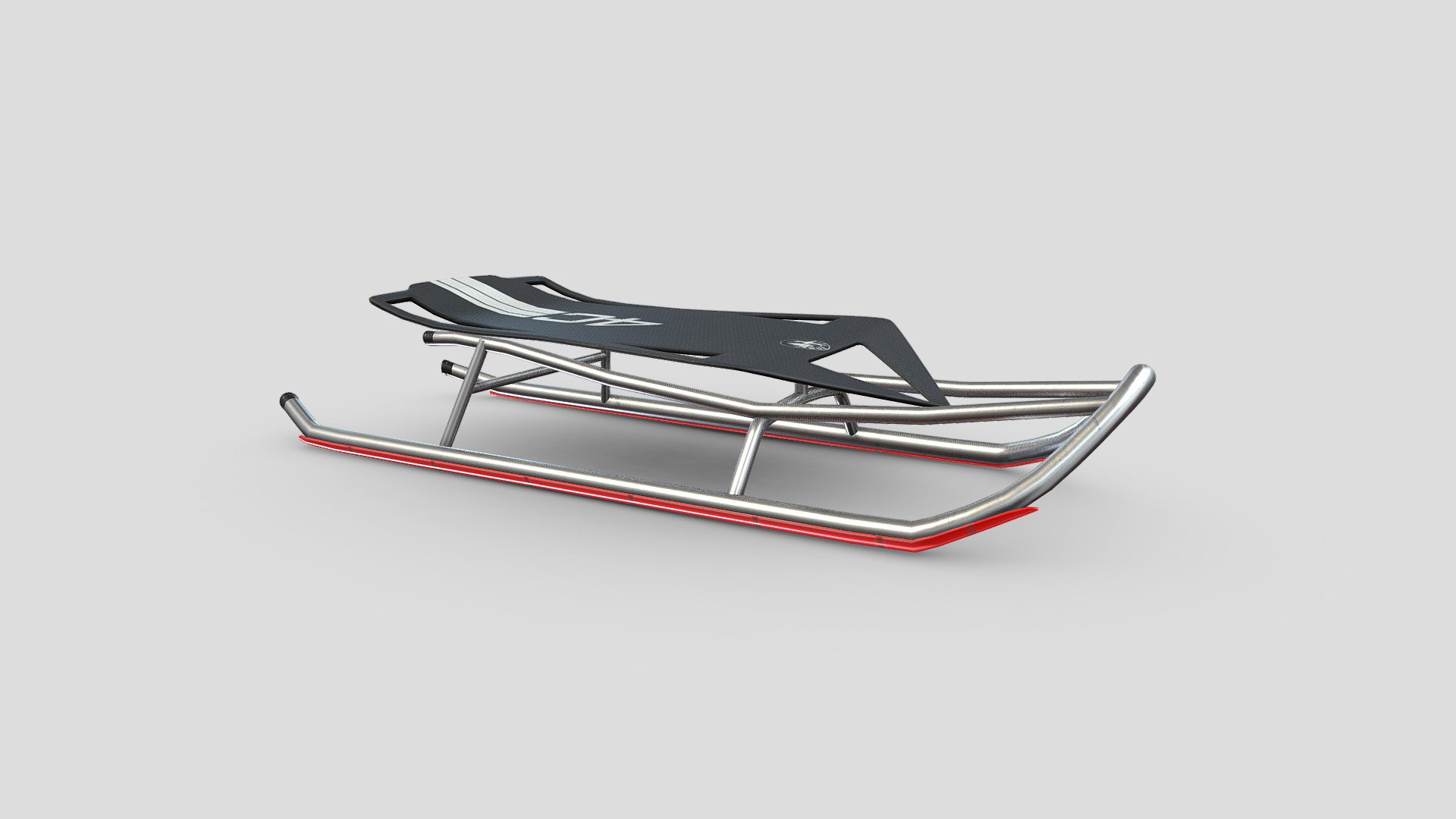 Professional Winter Sledge Low Medium High Poly - Buy Royalty Free 3D ...