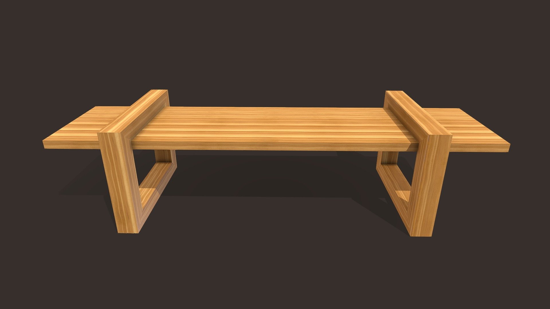 Backless bench - Buy Royalty Free 3D model by MDgraphicLAB [bcc0843 ...