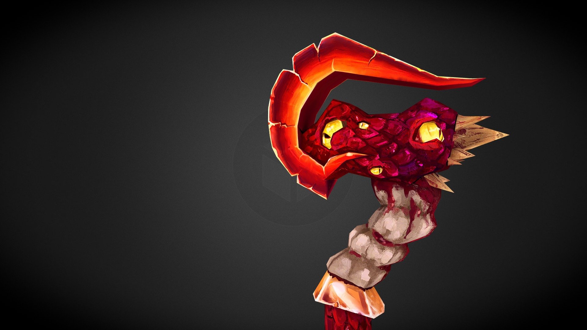 Fury of Y'Shaarj || WeaponCraft - 3D model by Alicja Pawelec ...