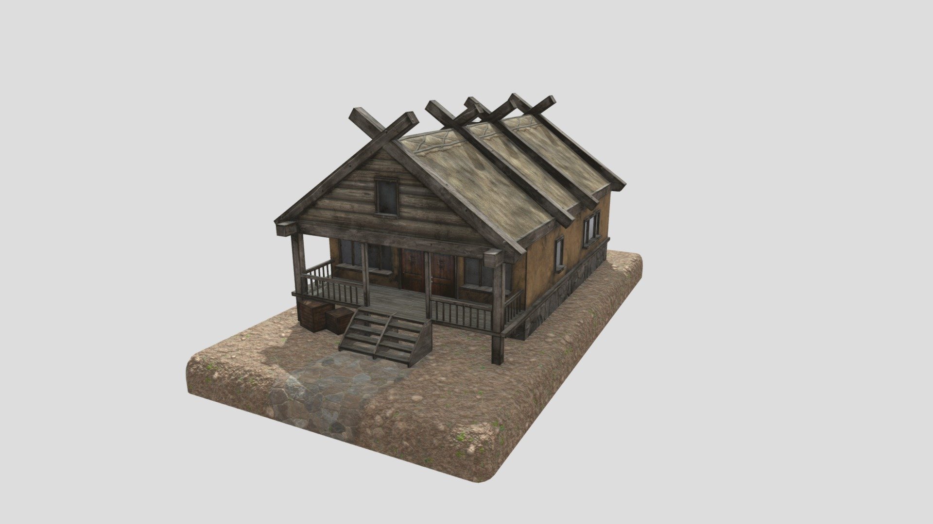 Medieval Hovel - Download Free 3D model by Daan van Leeuwen ...