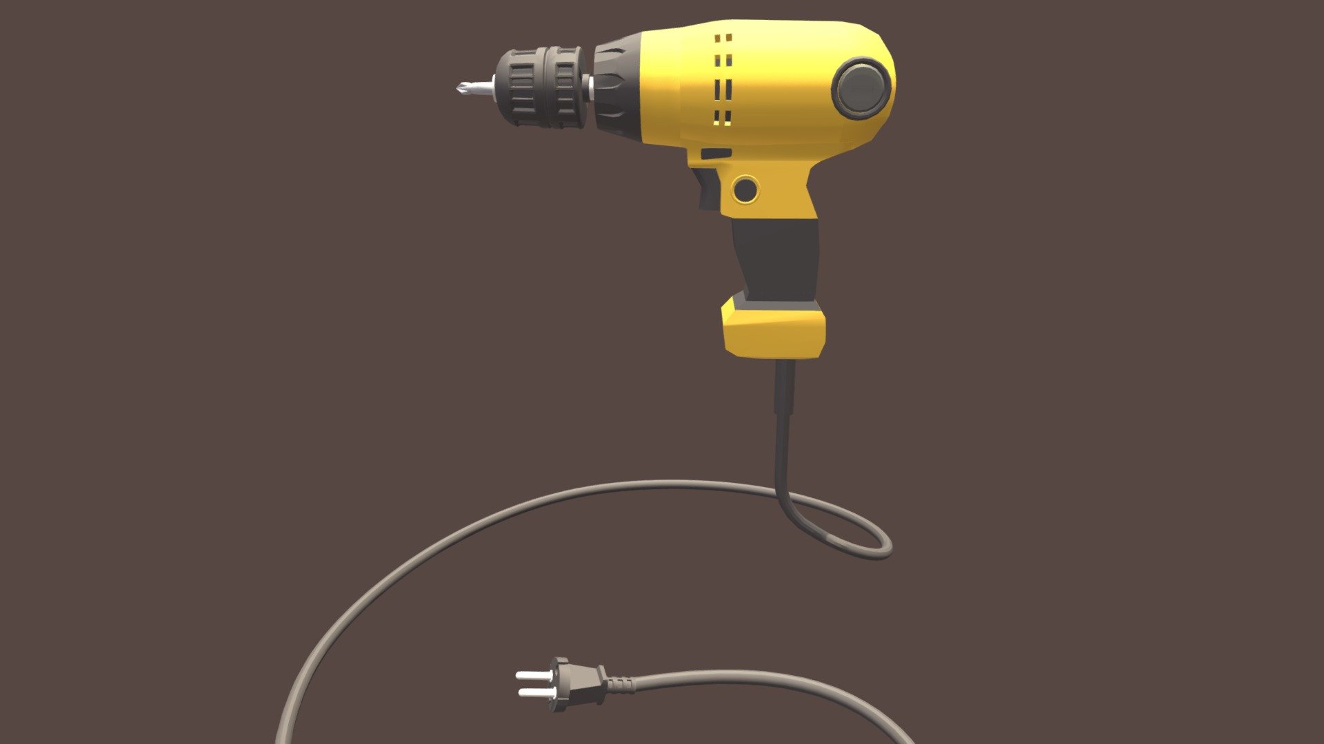 Screwdriver with plug | Detailed draft XYZ - Download Free 3D model by ...