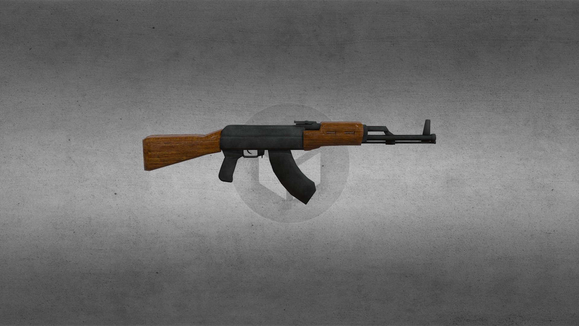 AK47 Model with PBR Texture - Download Free 3D model by 3DHArt [bcc1e3e ...